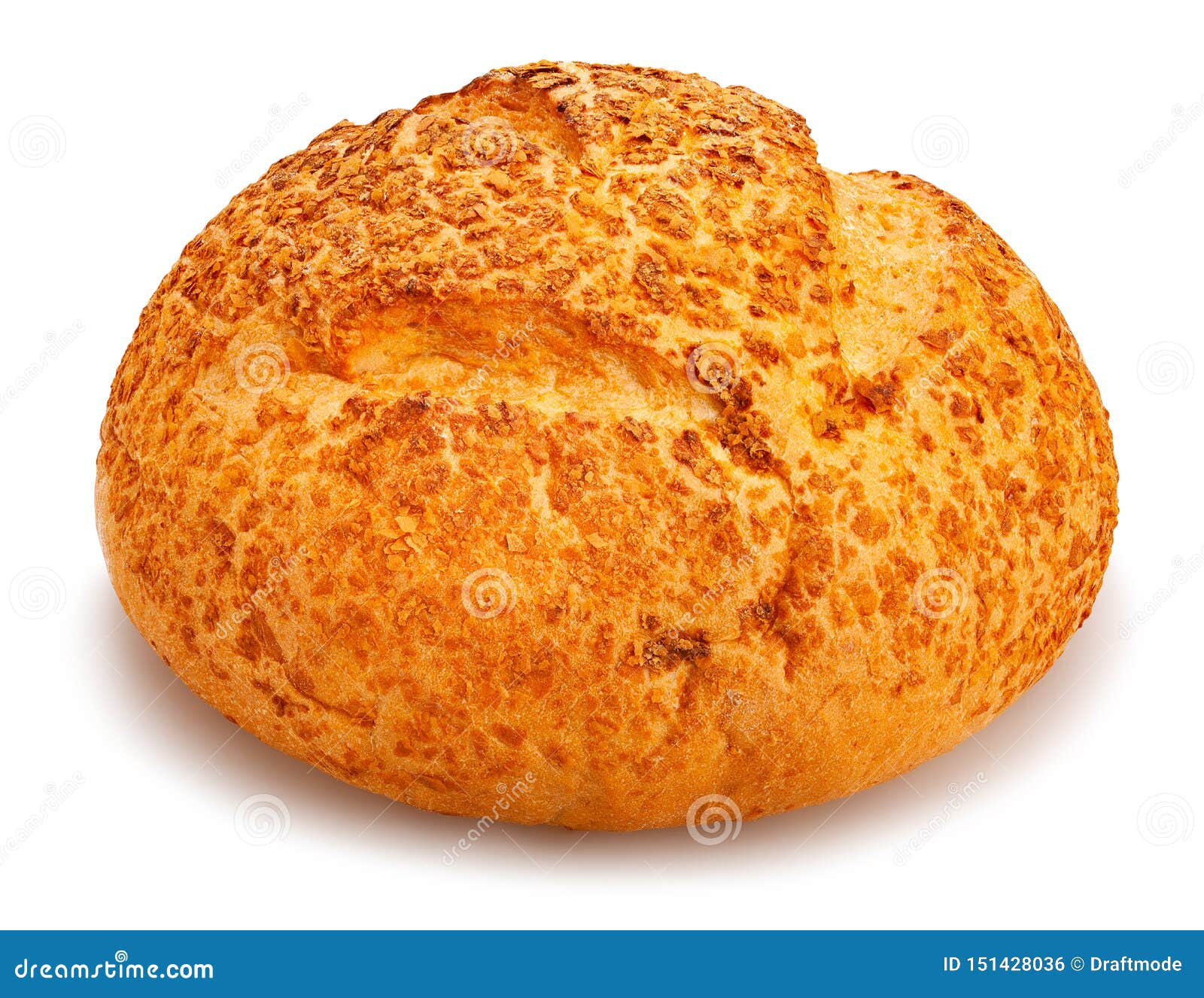 White round bread stock photo. Image of textured, breakfast - 151428036