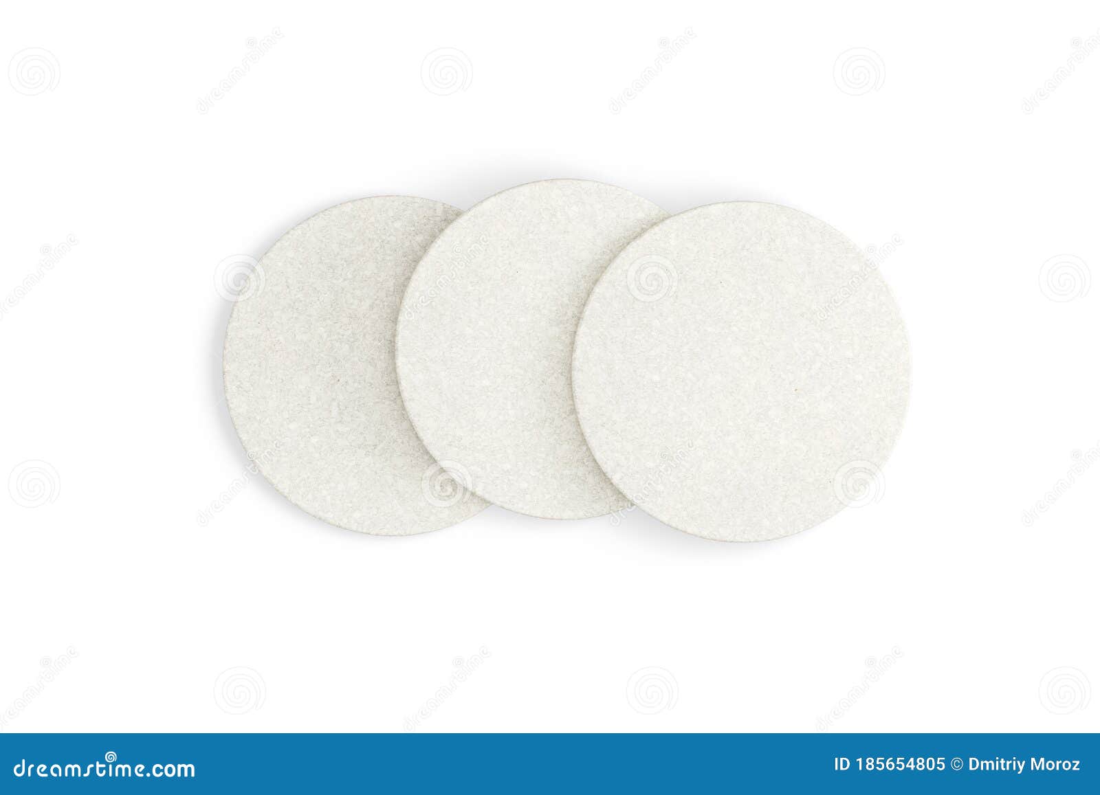 White round coasters stock illustration. Illustration of render - 185654805