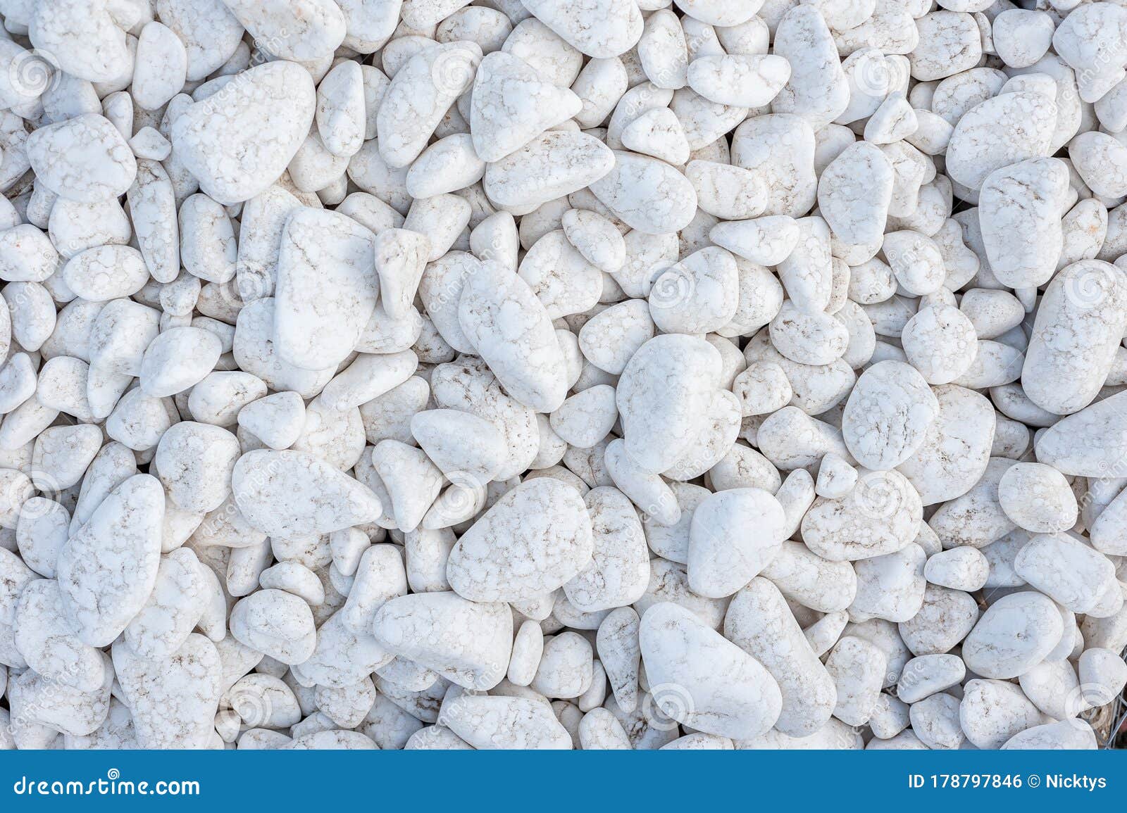White Round Stones Material Texture Stock Photo - Image of nature ...
