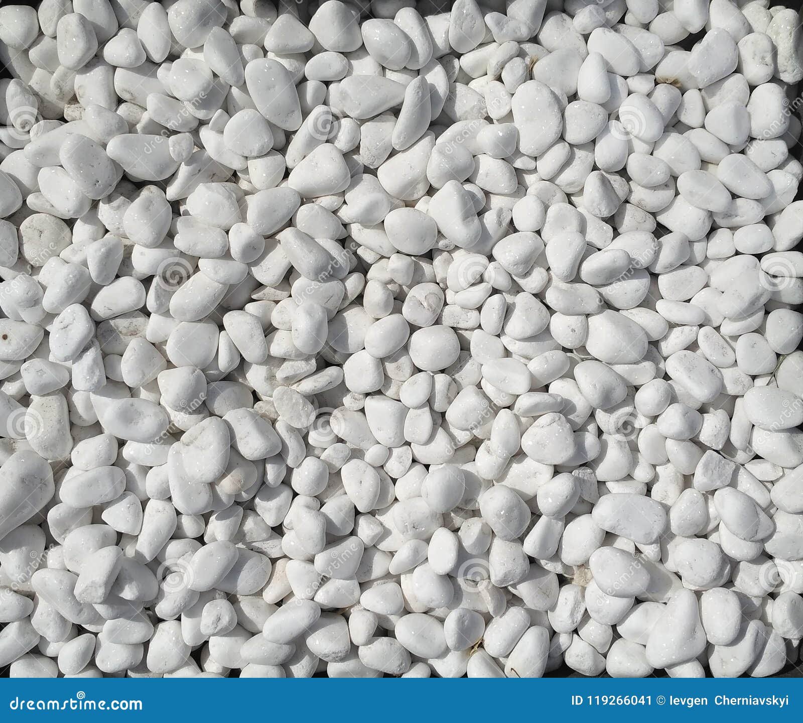 White Rounded Pebble Texture Pattern. Stock Image - Image of outdoor ...