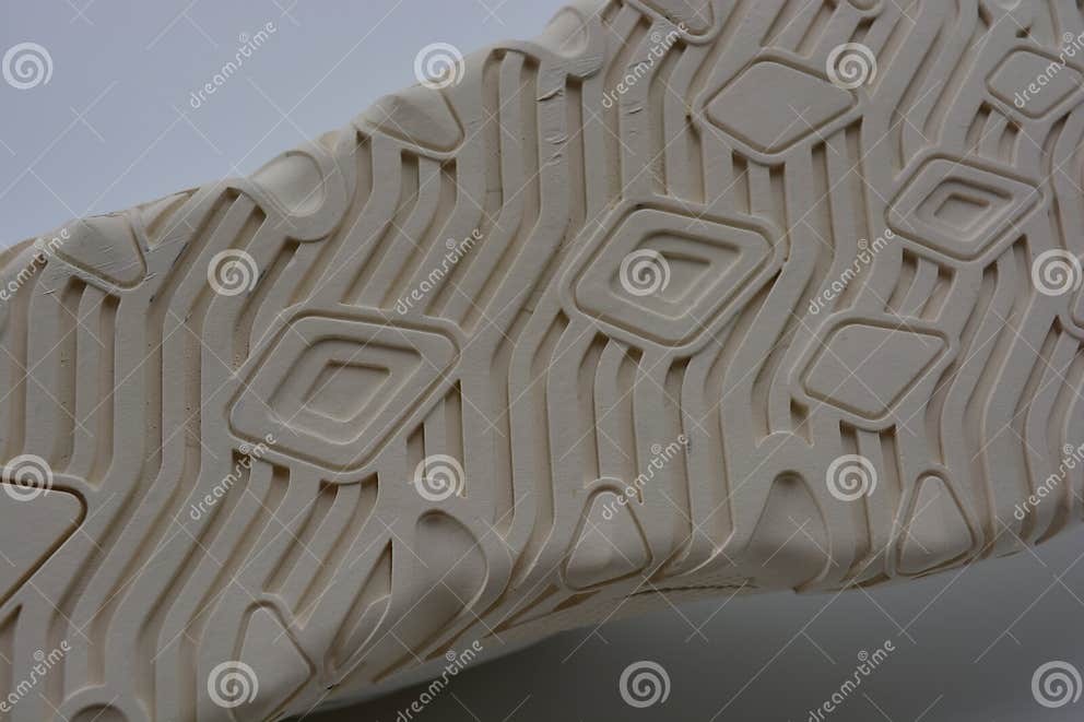 A White Rubber Sole with an Interesting Pattern from the New White ...