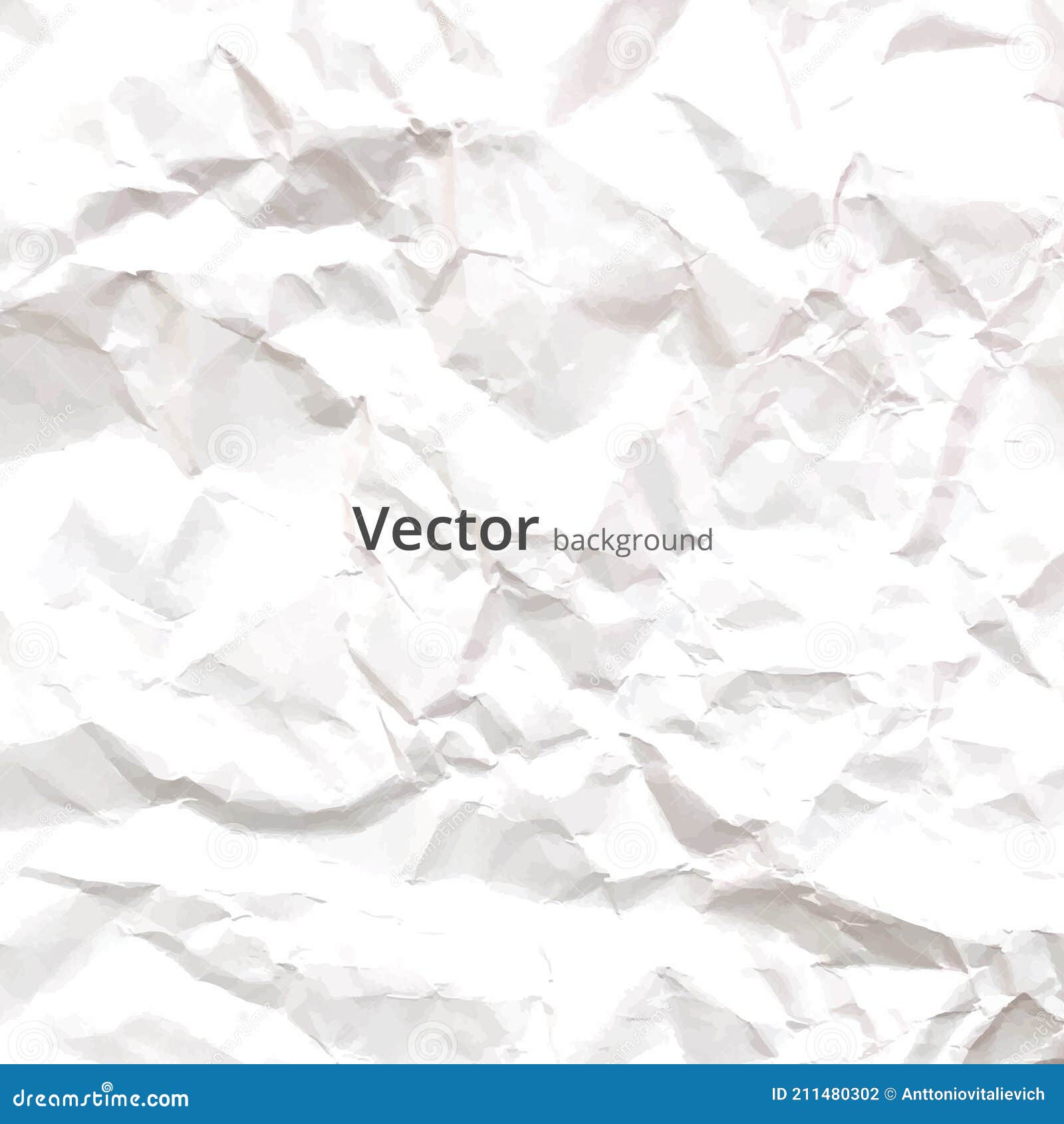 White Rumpled Paper Sheet. Texture of Crumpled Paper. Creased Paper ...