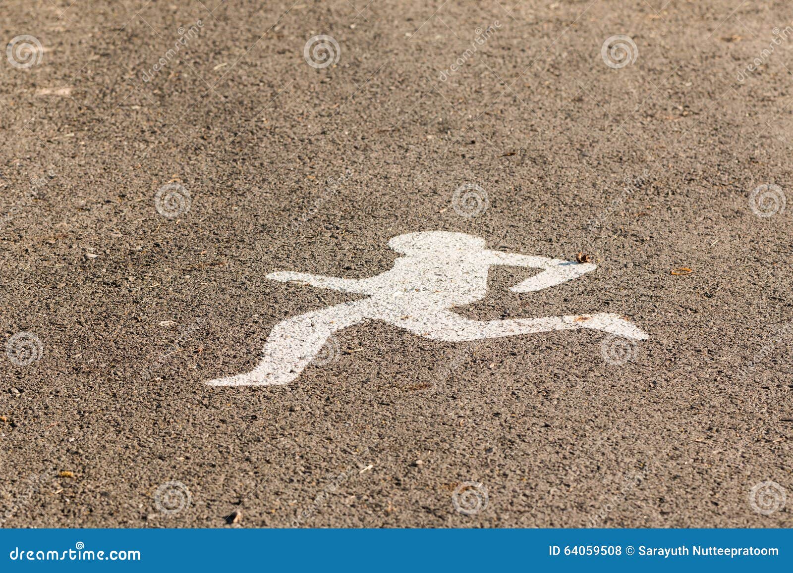 Running Man Sign Emergency Exit. Emergency Fire Exit With Floor ...