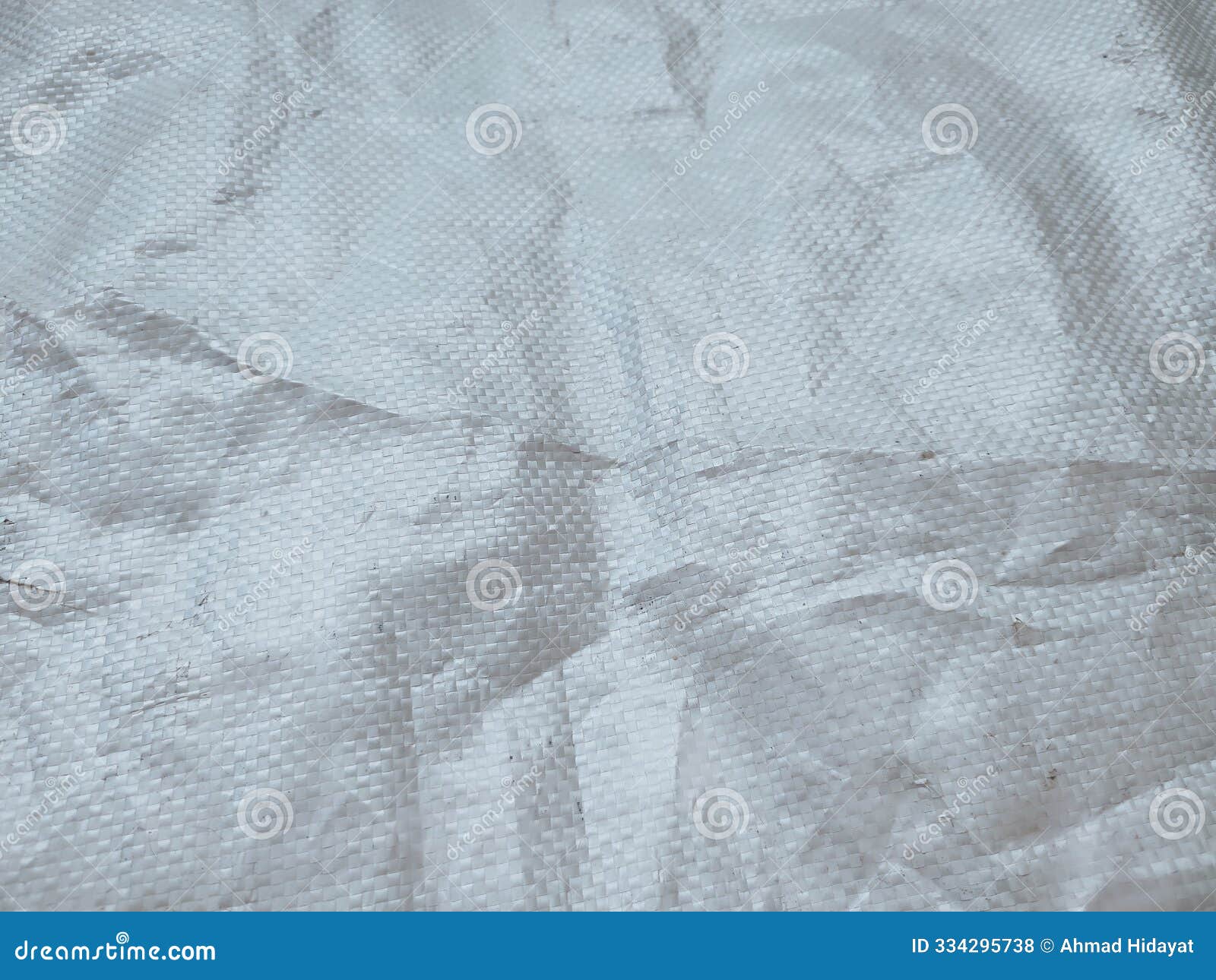 White Sack Texture and Pattern. Arranged on a Simple White Background ...