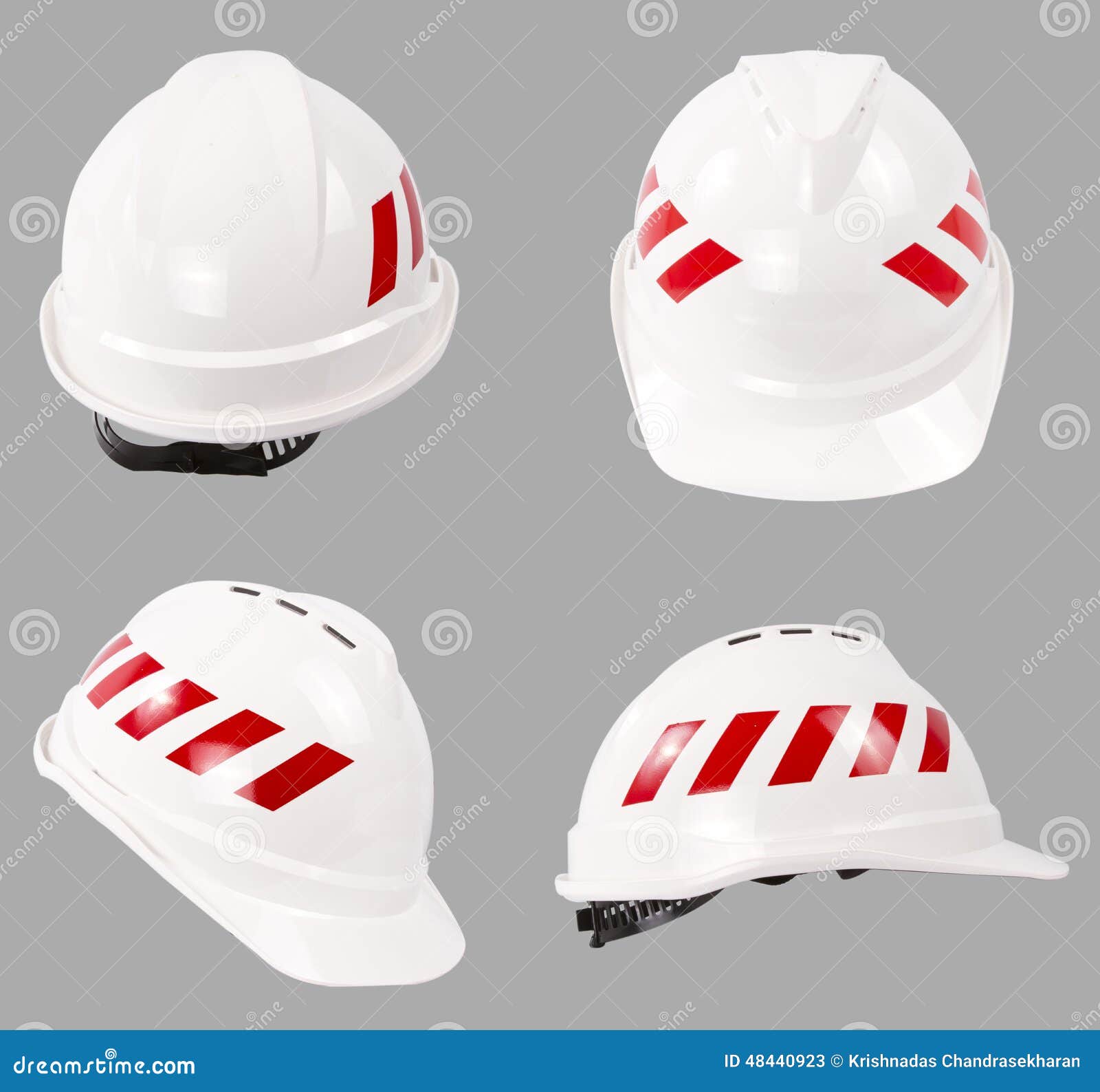 White Safety Helmet. Construction Hard Hat. Stock Image - Image of ...