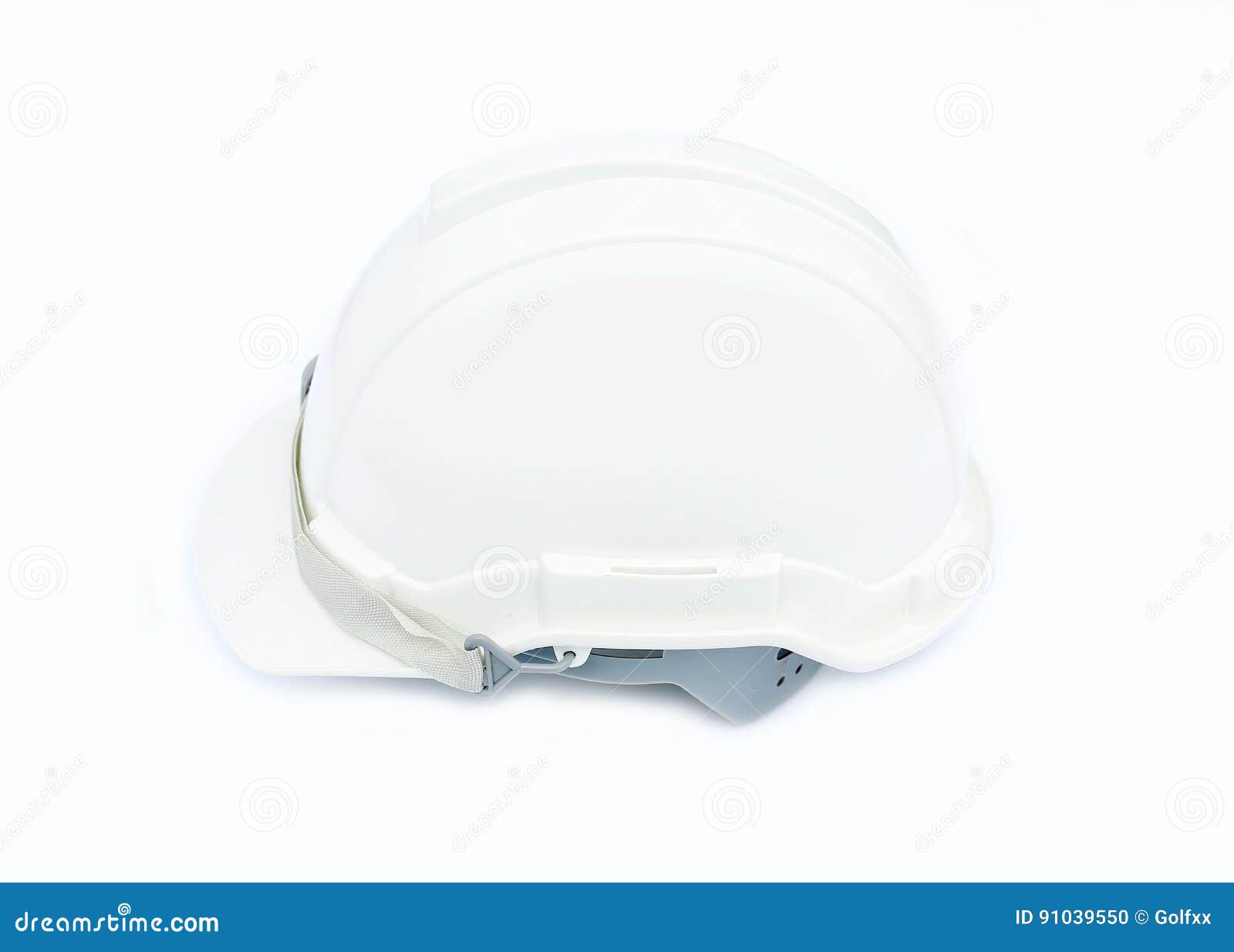 White Safety Helmet Construction on White Stock Photo - Image of safe ...