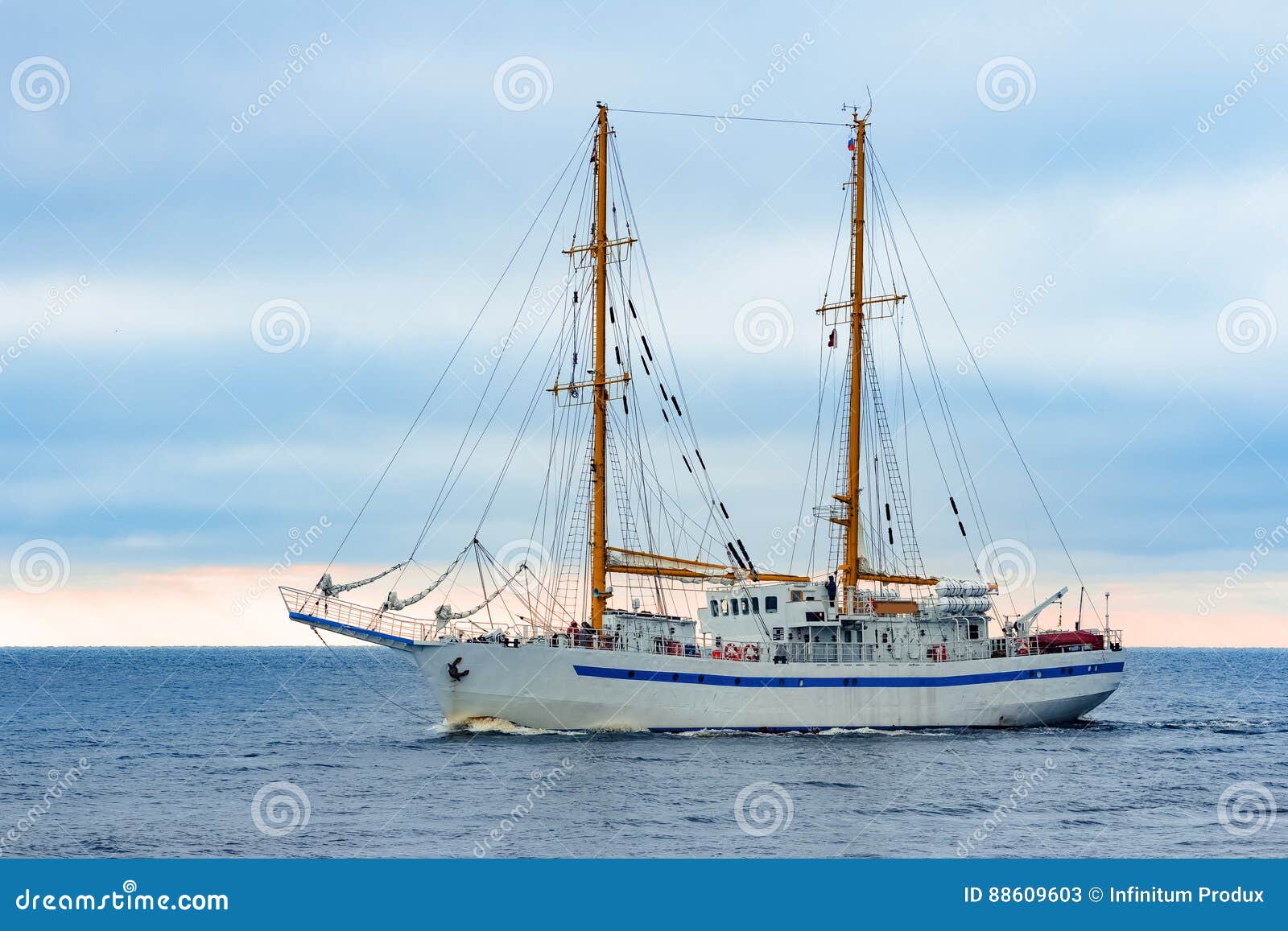 White sailing ship stock image. Image of history, fashioned - 88609603