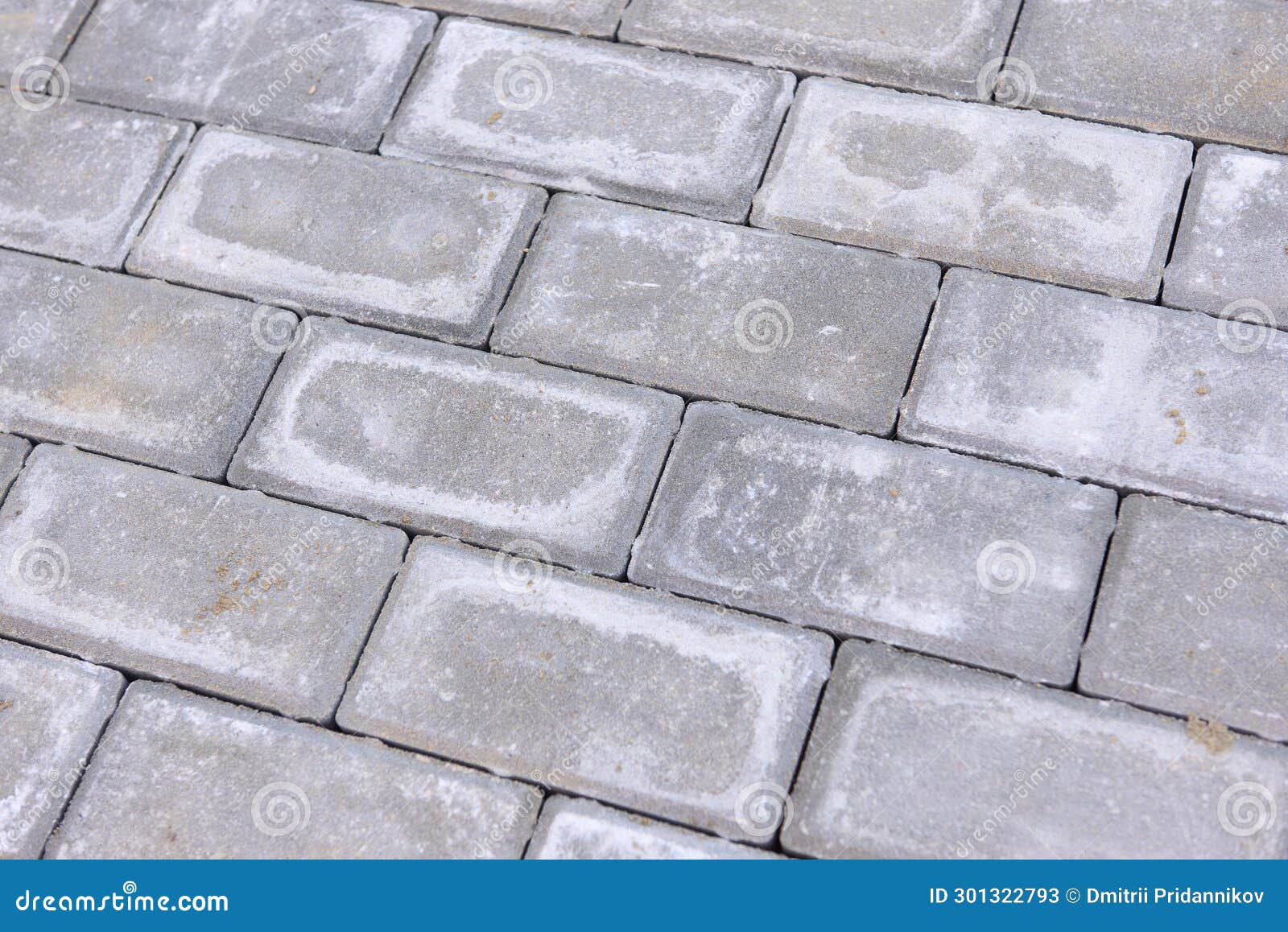 White Salt Appeared on the Paving Slabs Stock Image - Image of problem ...