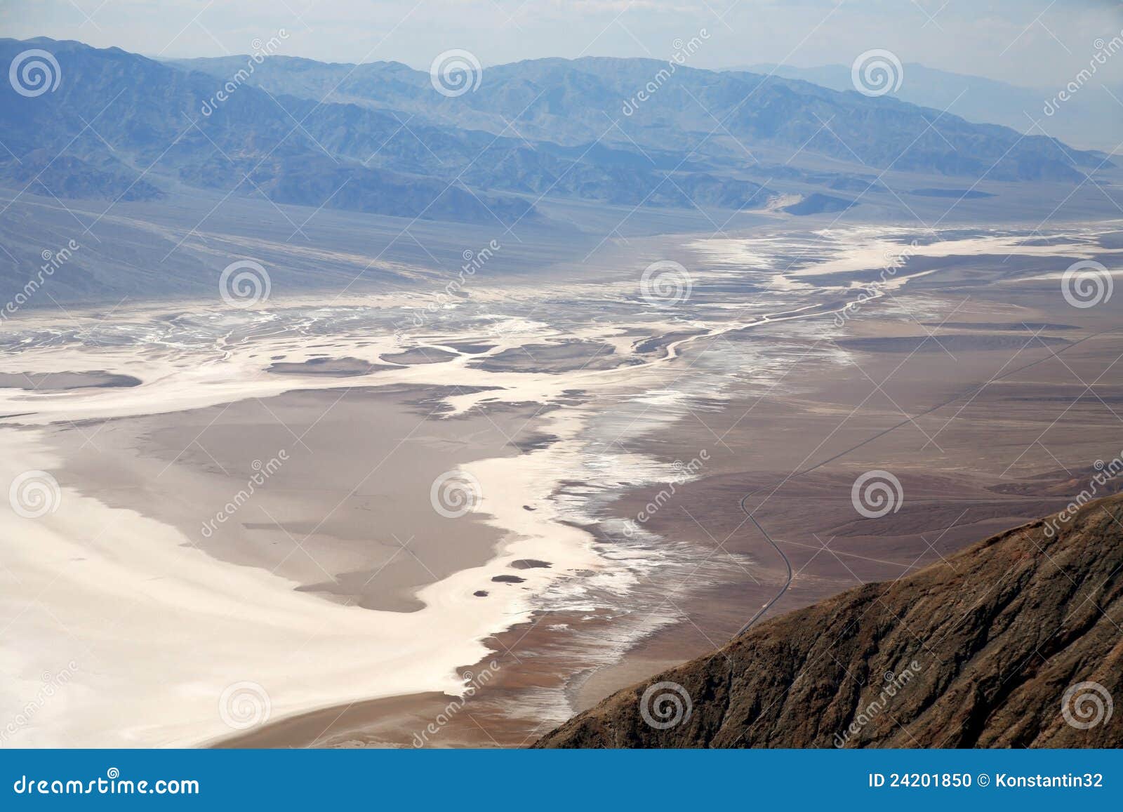 White Salt Fields - Death Valley Stock Photo - Image of earth ...