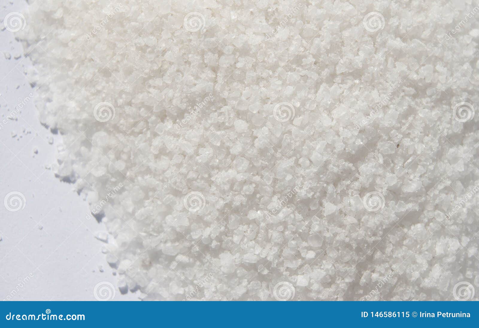 White salt powder stock image. Image of white, textured - 146586115