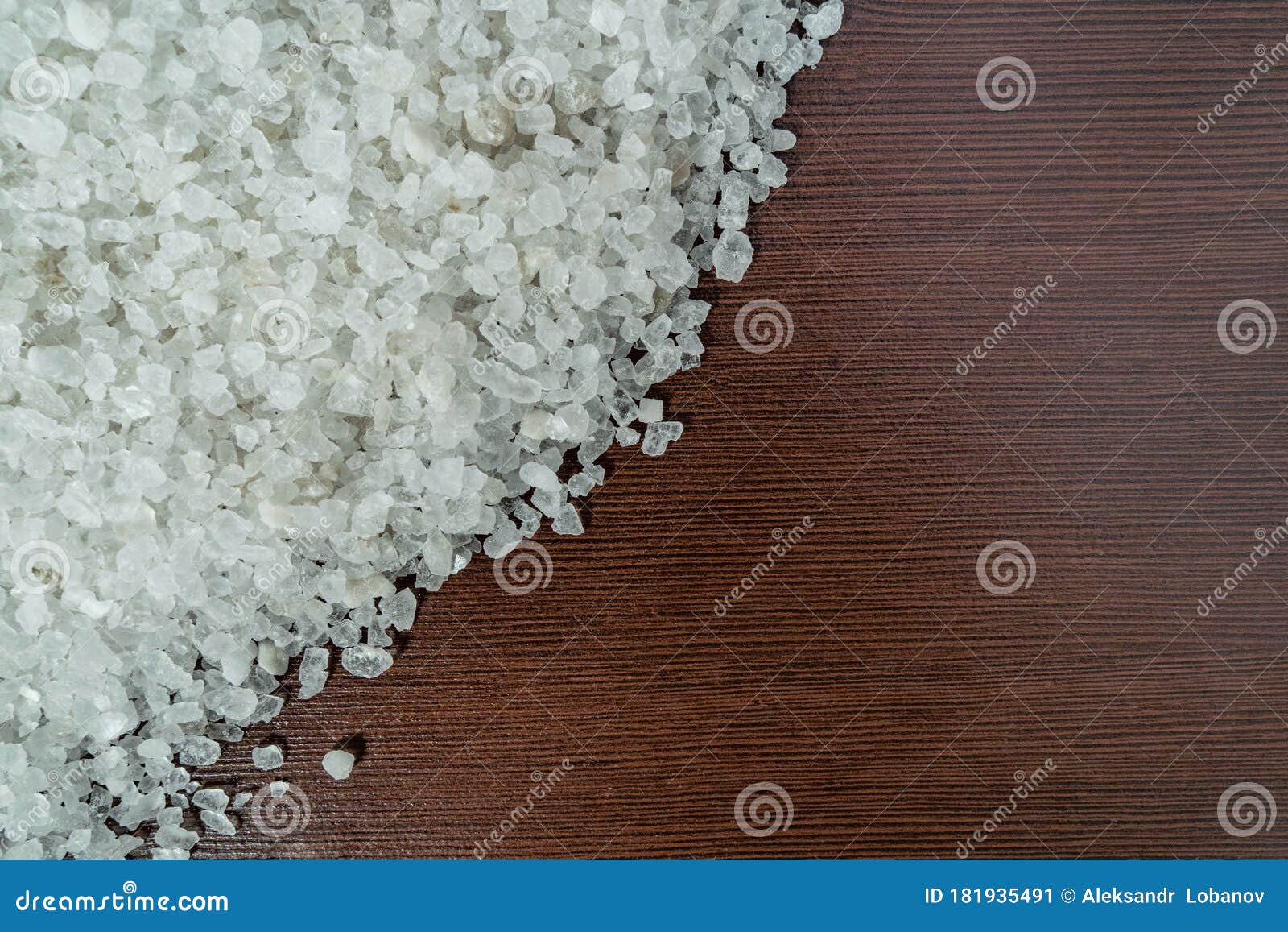 White Salt on Table Background Stock Image - Image of crystalline, pile ...