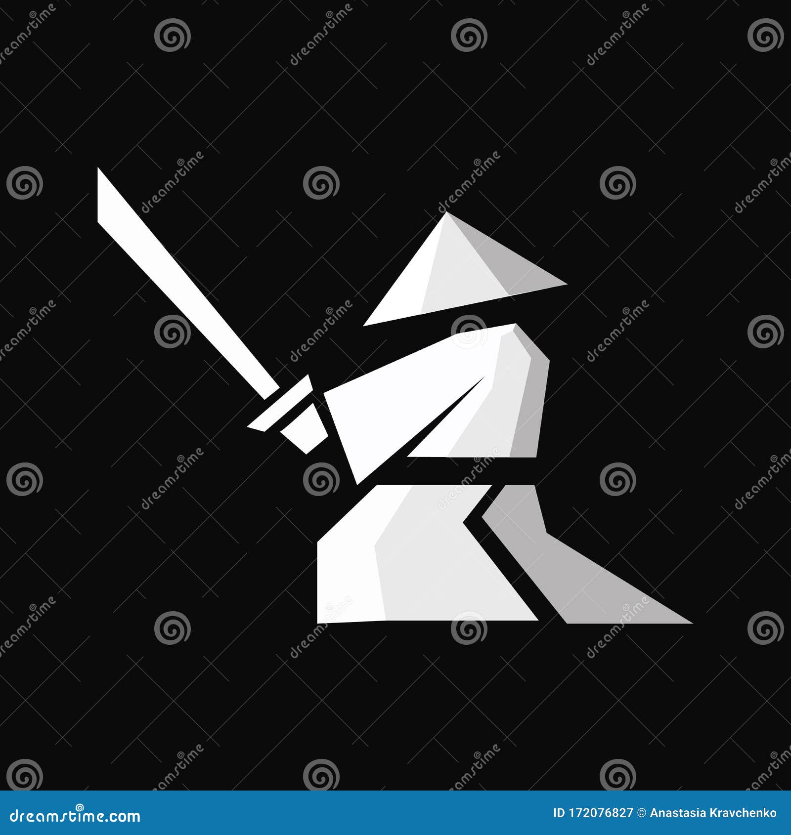 Samurai Icon Vector From Classics Collection. Thin Line Samurai Outline ...