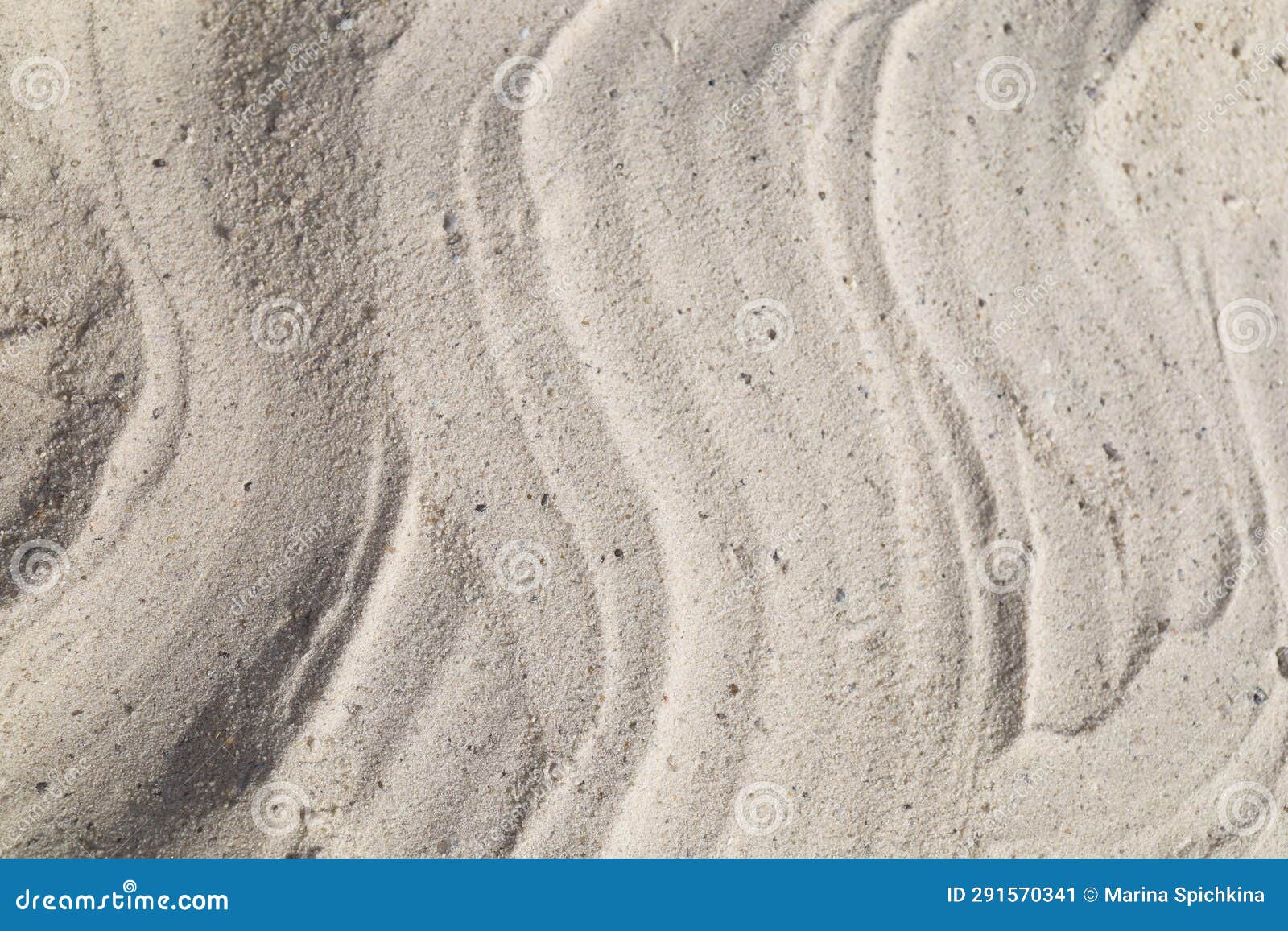 White Sand in the Form of Vertical Waves Stock Image - Image of land ...