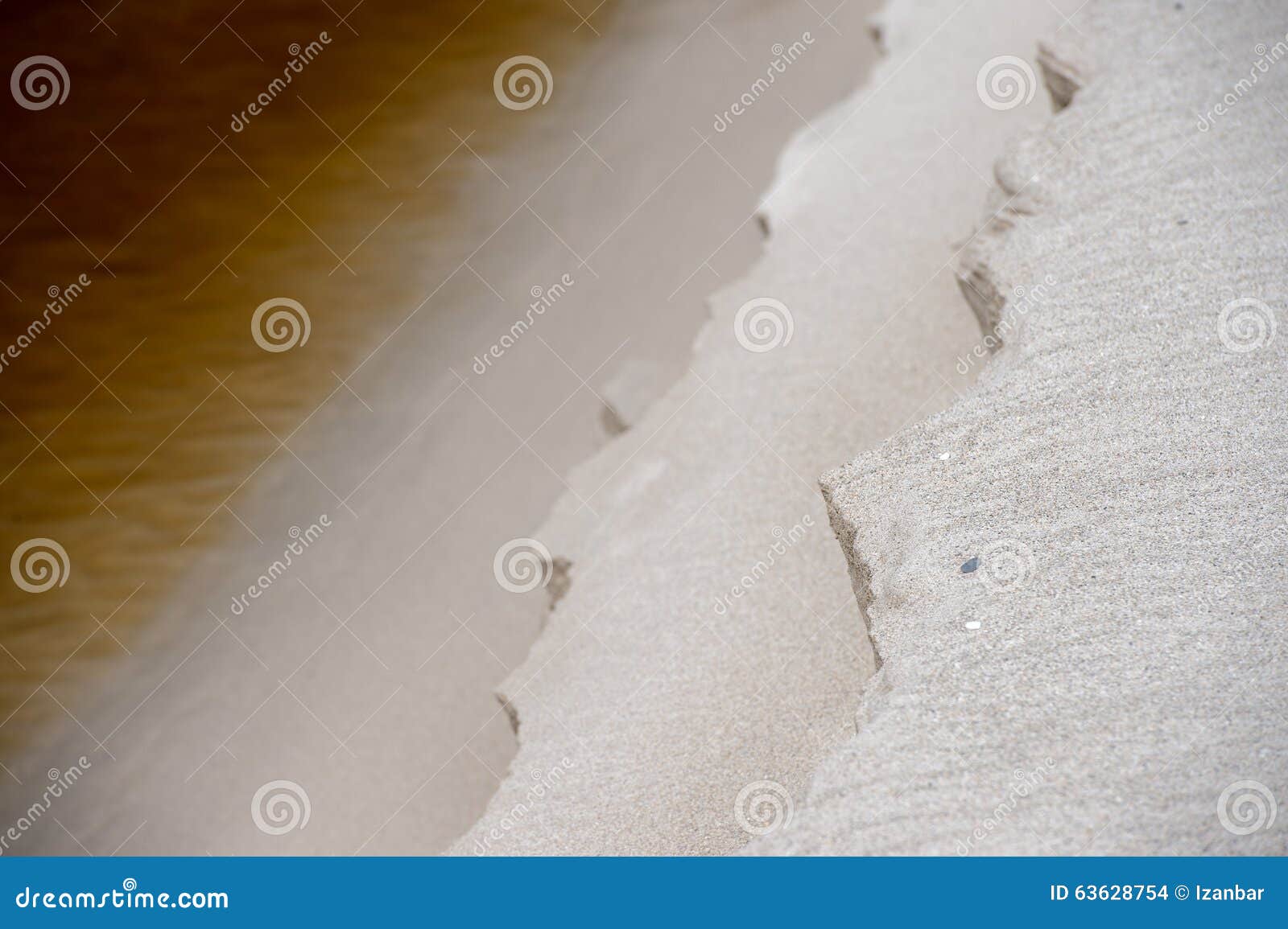 White Sand Iron Yellow River in Australia Stock Photo - Image of ...