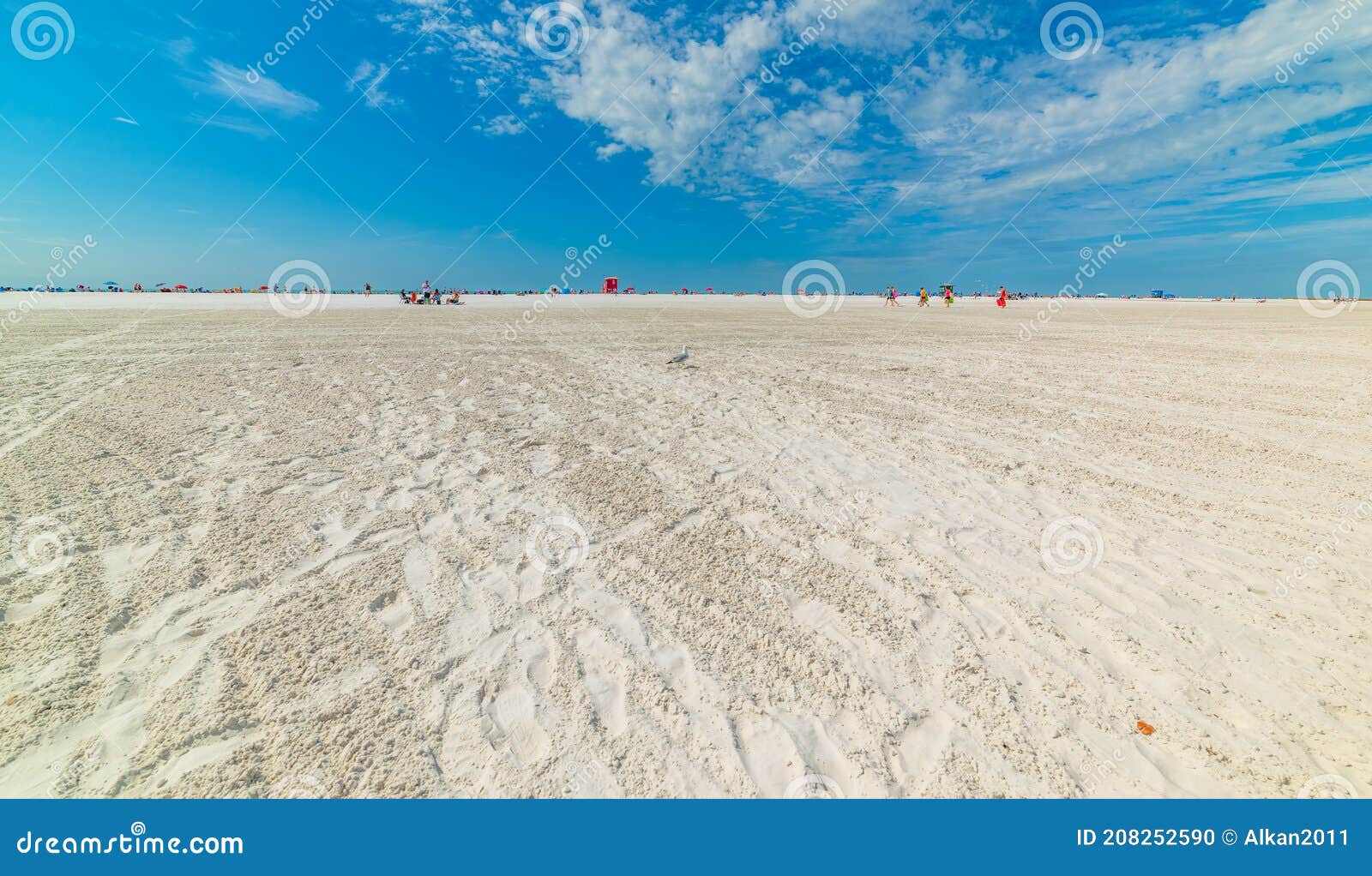 White sand in Siesta Key stock photo. Image of florida - 208252590