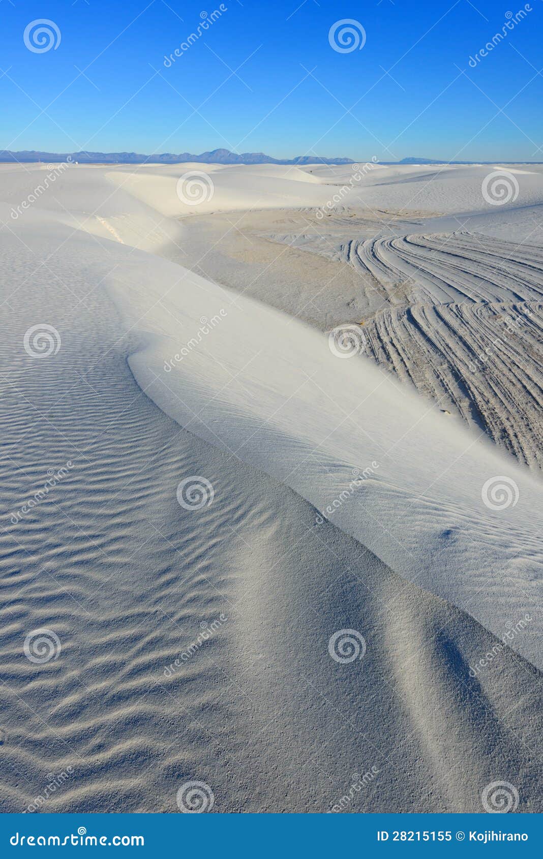 White Sands National Monument Stock Image - Image of gypsum, textured ...