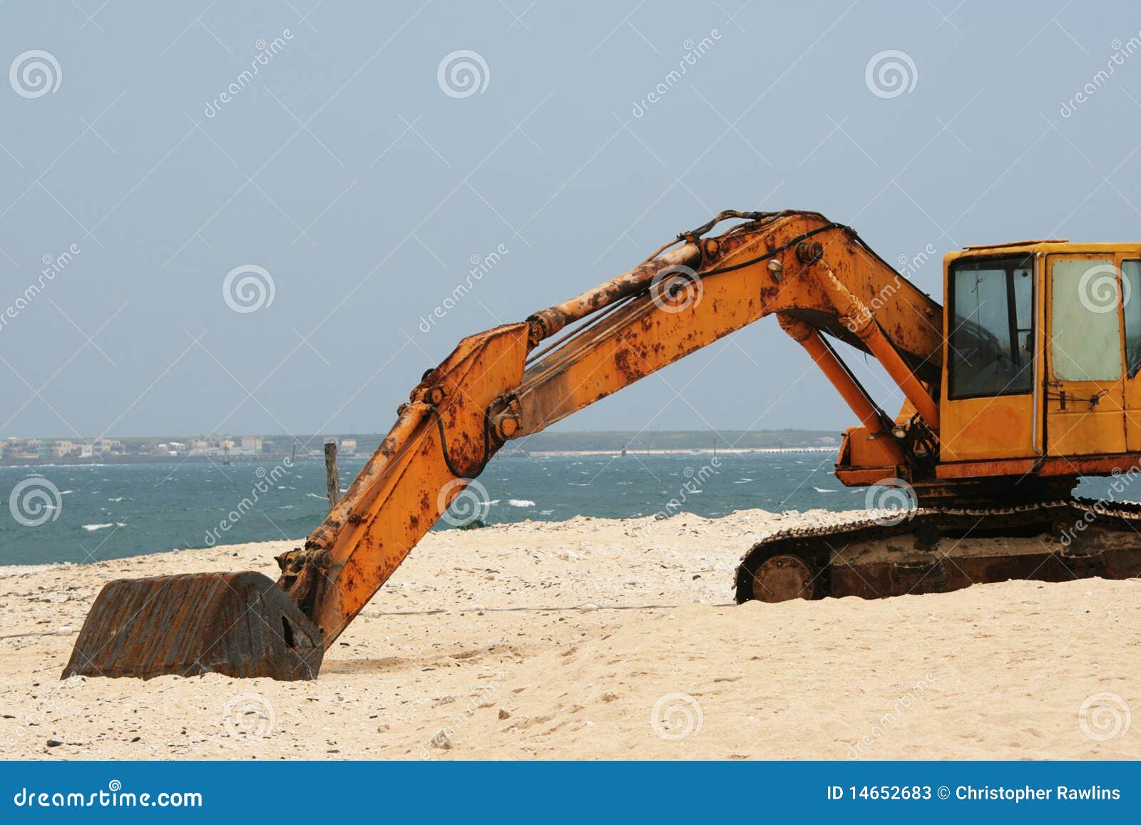 White Sands and Rust - Environmental Issues Stock Image - Image of ...