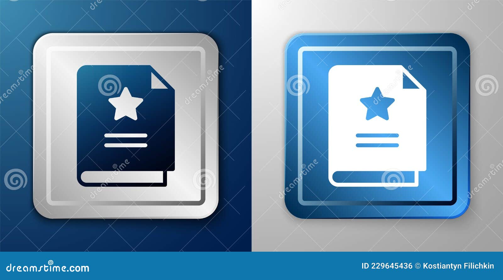 White Scenario On Chalkboard Icon Isolated On White Background. Script ...