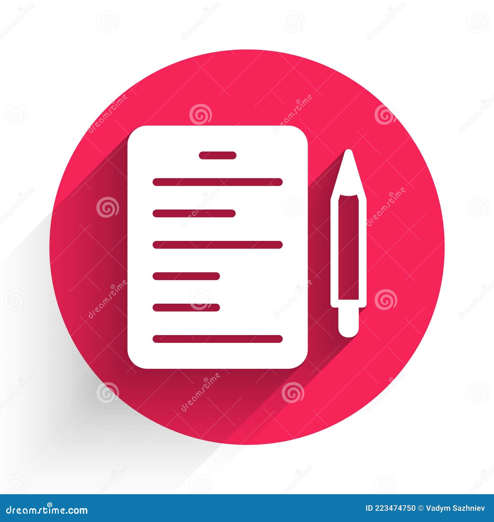 Scenario Icon. Trendy Scenario Logo Concept On White Background Vector ...