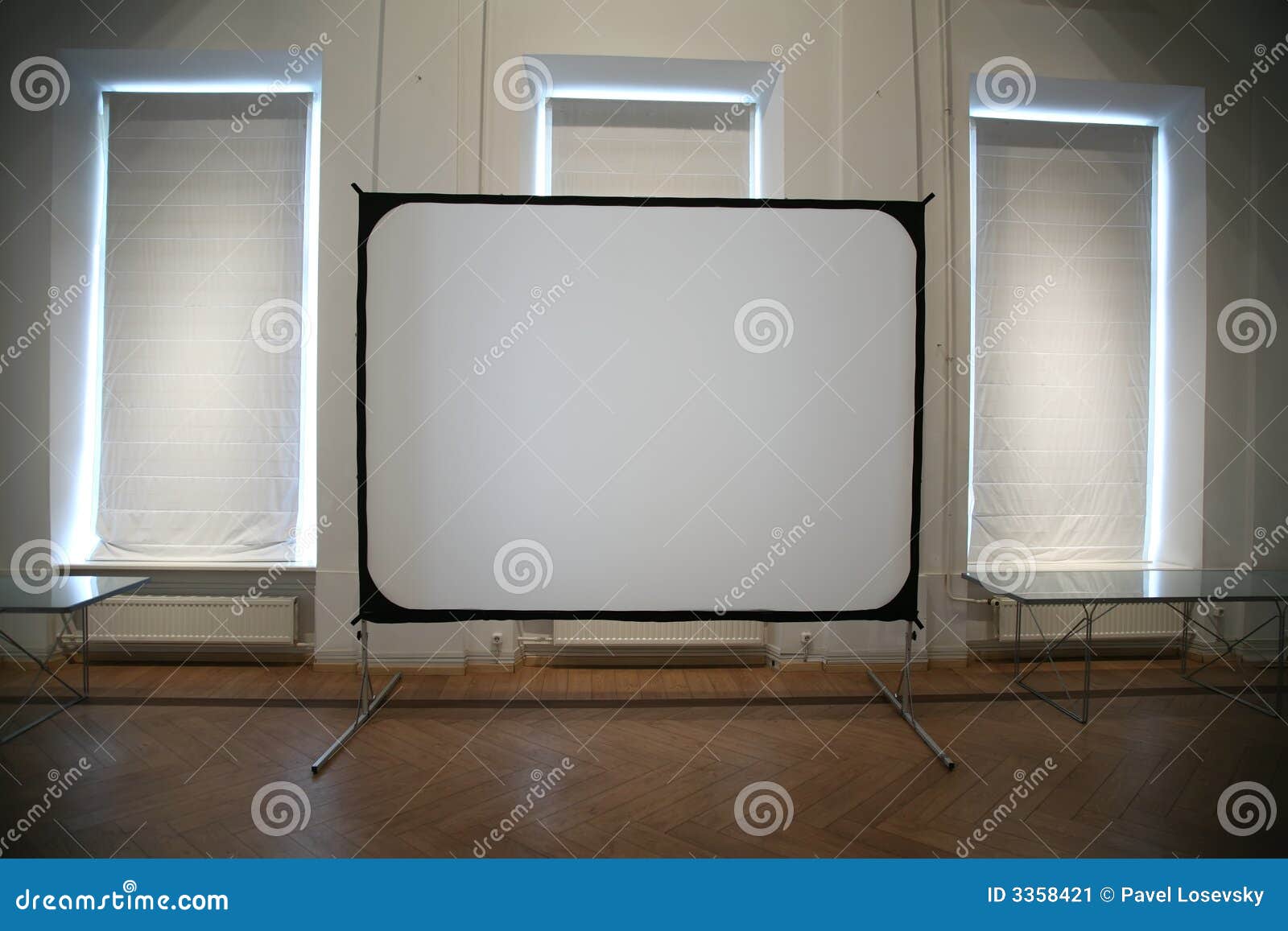 White screen in room stock image. Image of paintings, culture - 3358421