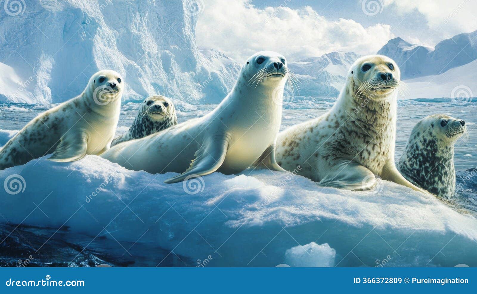White Fur Seals As Pinniped Species With Vibrissae And Dense Underfur ...