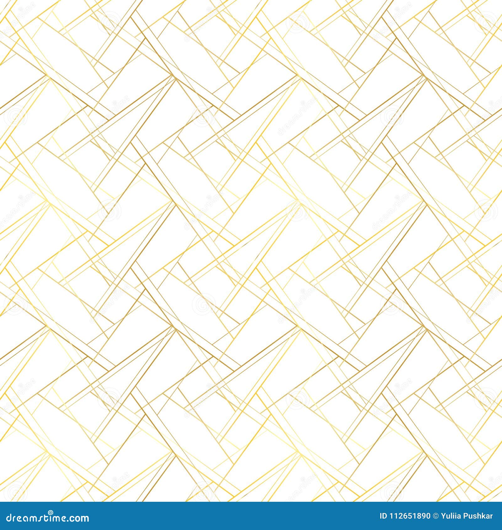 White Seamless Pattern with Golden Threads. Luxury Background Stock ...