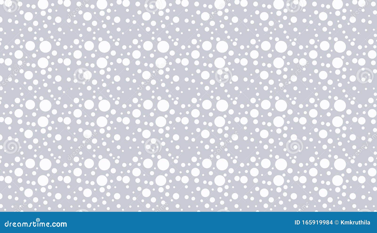 White Seamless Scattered Dots Pattern Vector Art Stock Vector ...