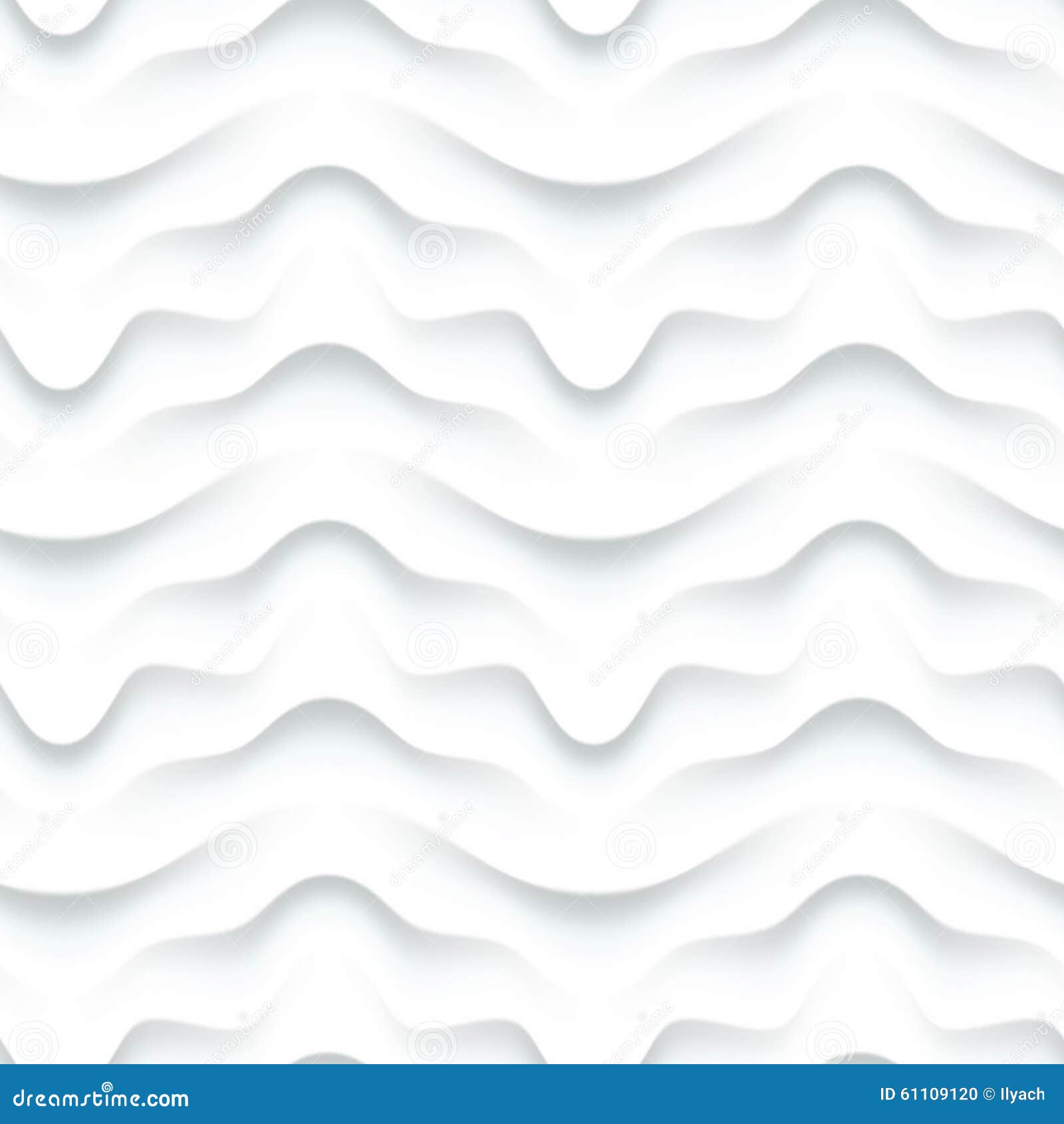 White Seamless Texture. Wavy Background Stock Illustration ...