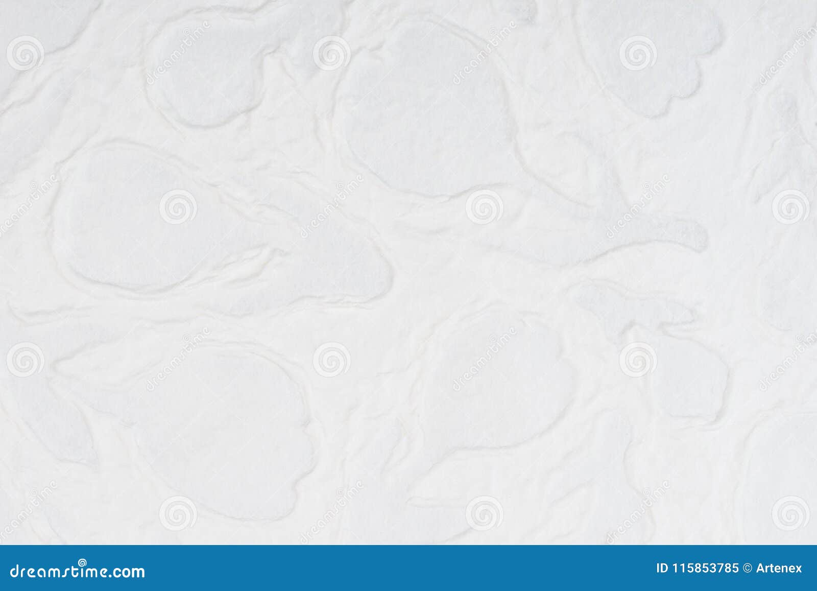 Background Of Embossed White Wall Trimmed With Decorative Plaster ...