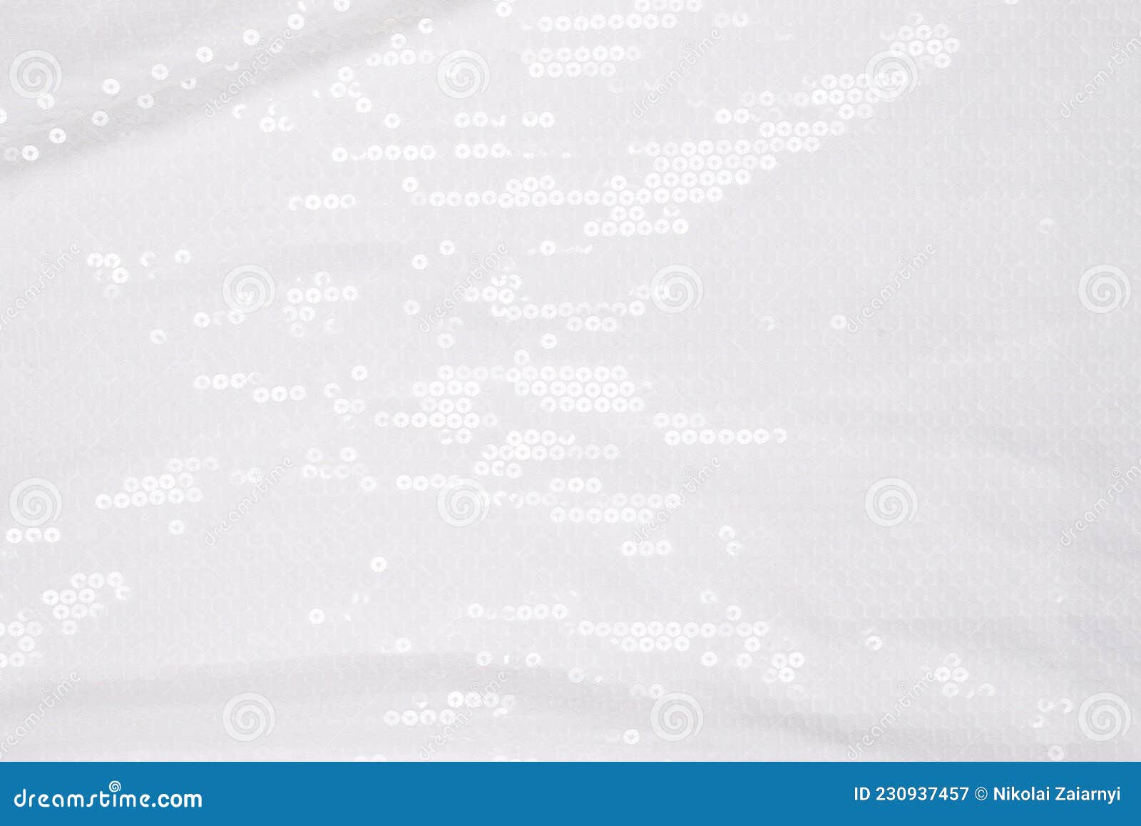 White Sequin Background. White Shiny Sequin Fabric Stock Illustration ...