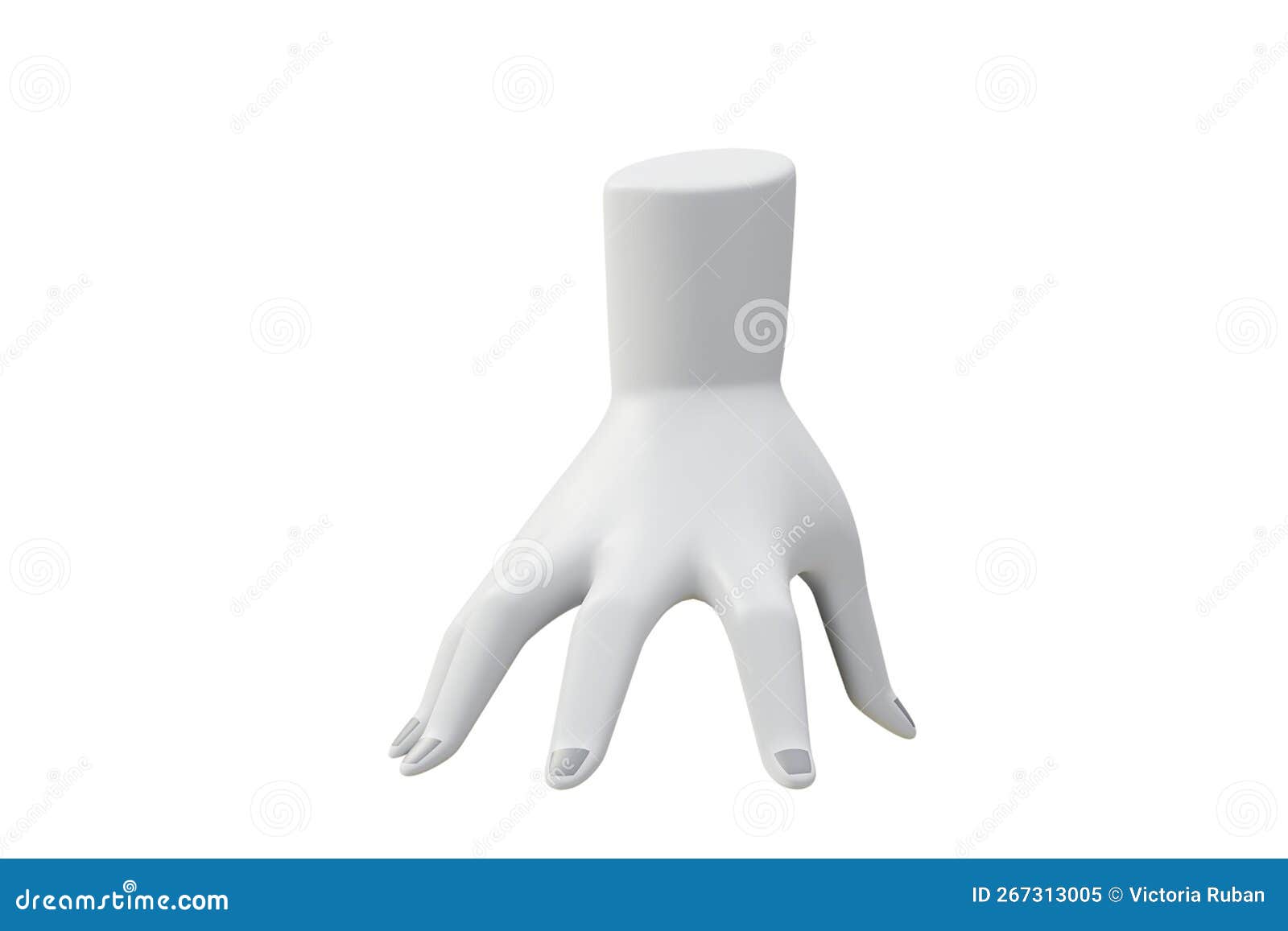 A White Severed Zombie Hand Stock Image - Illustration of human, night ...