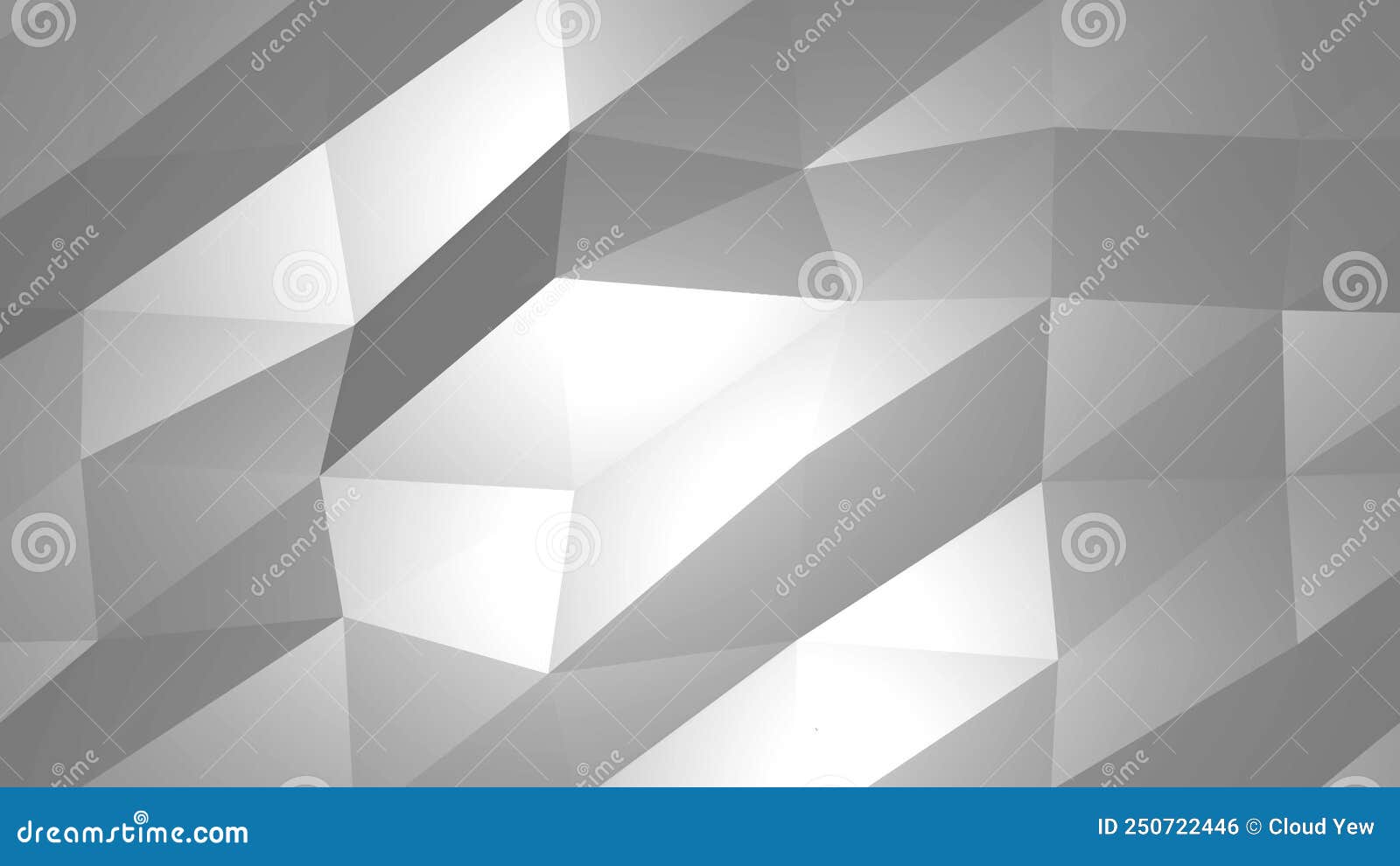 White and Shadow Low Poly Mesh Animation Stock Footage - Video of edge ...
