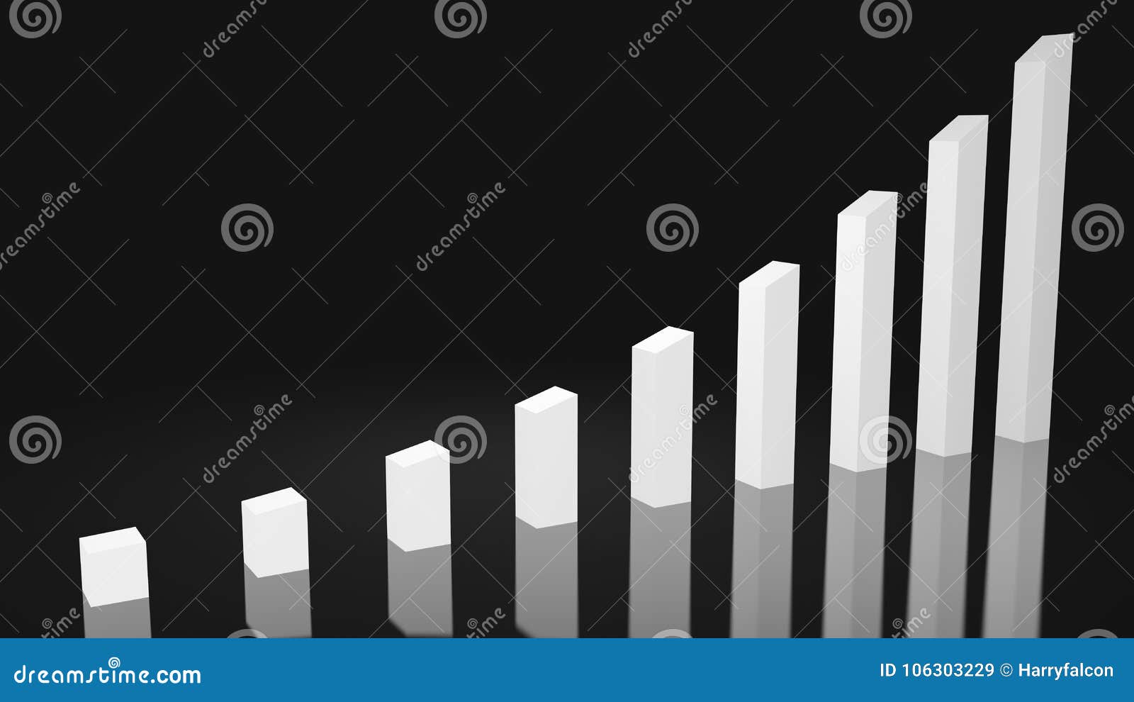 A White Sharp Rising Graph Angled To the Right Stock Illustration ...