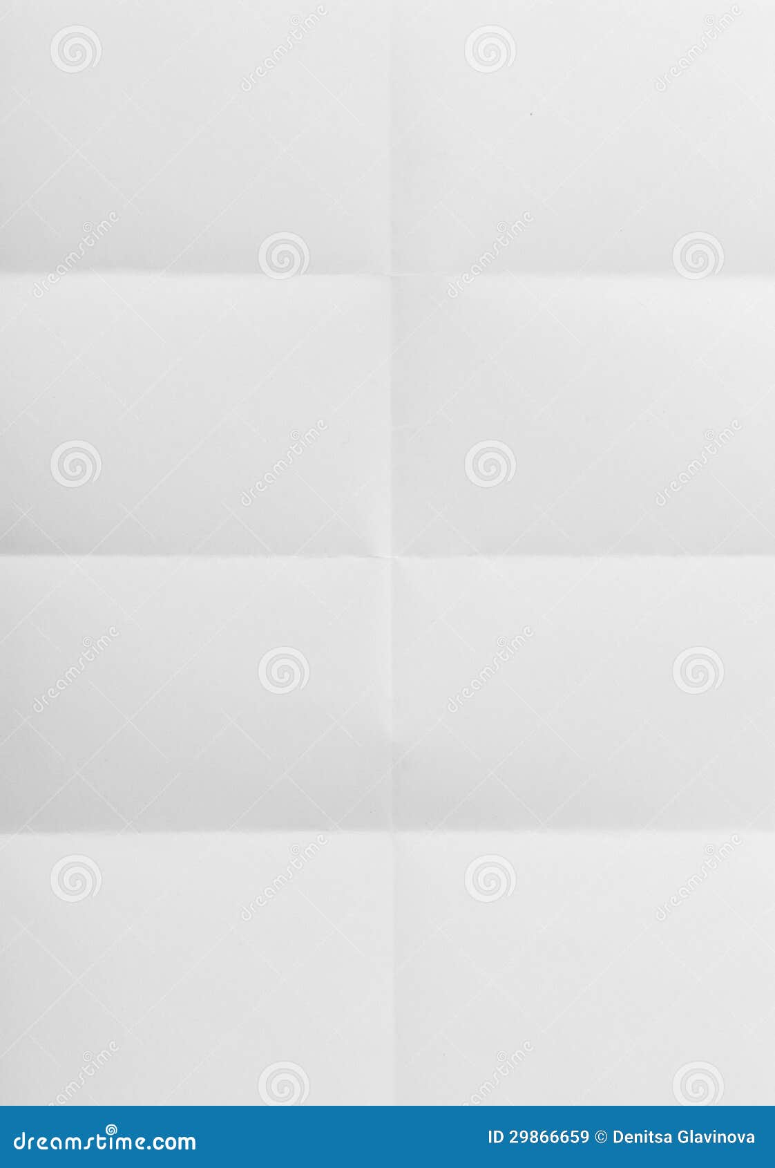 White Sheet of Paper Folded Stock Image - Image of leaf, texture: 29866659