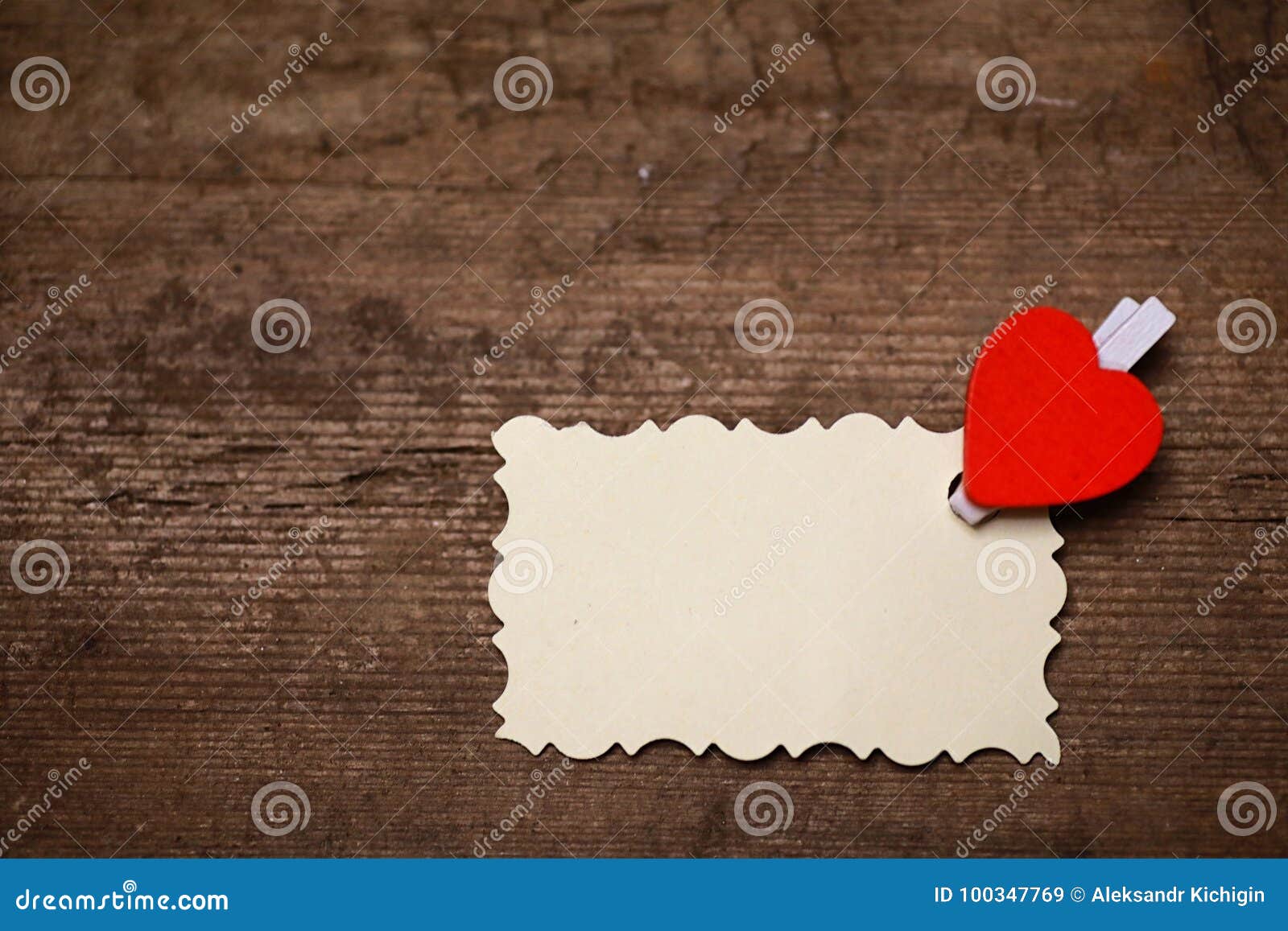 White Sheet Paper Love Notes and Heart Shape Stock Image - Image of ...