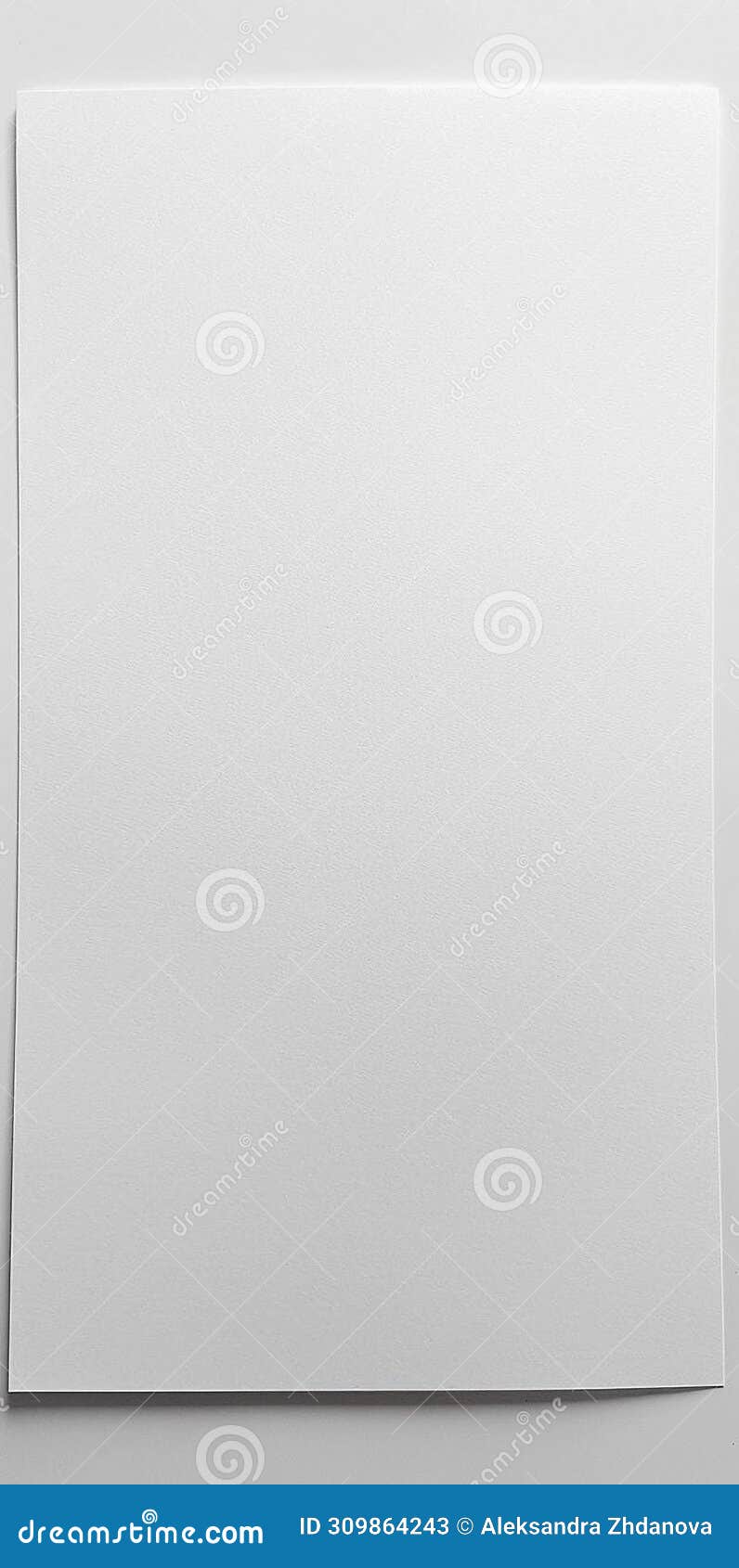 White sheet of A4 paper stock illustration. Illustration of office ...