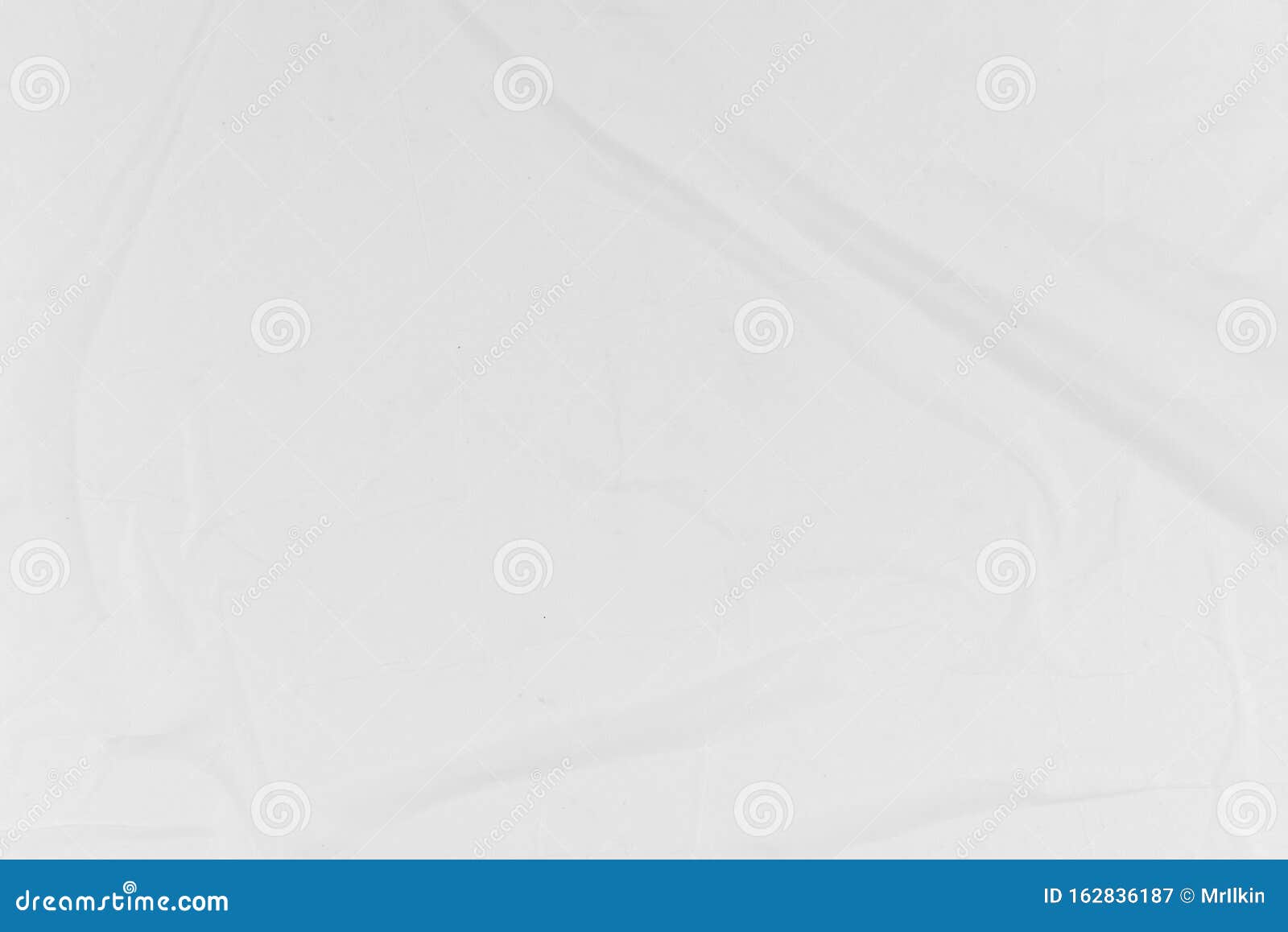 A White Sheet of Paper with Slight Bends. Stock Image - Image of ...