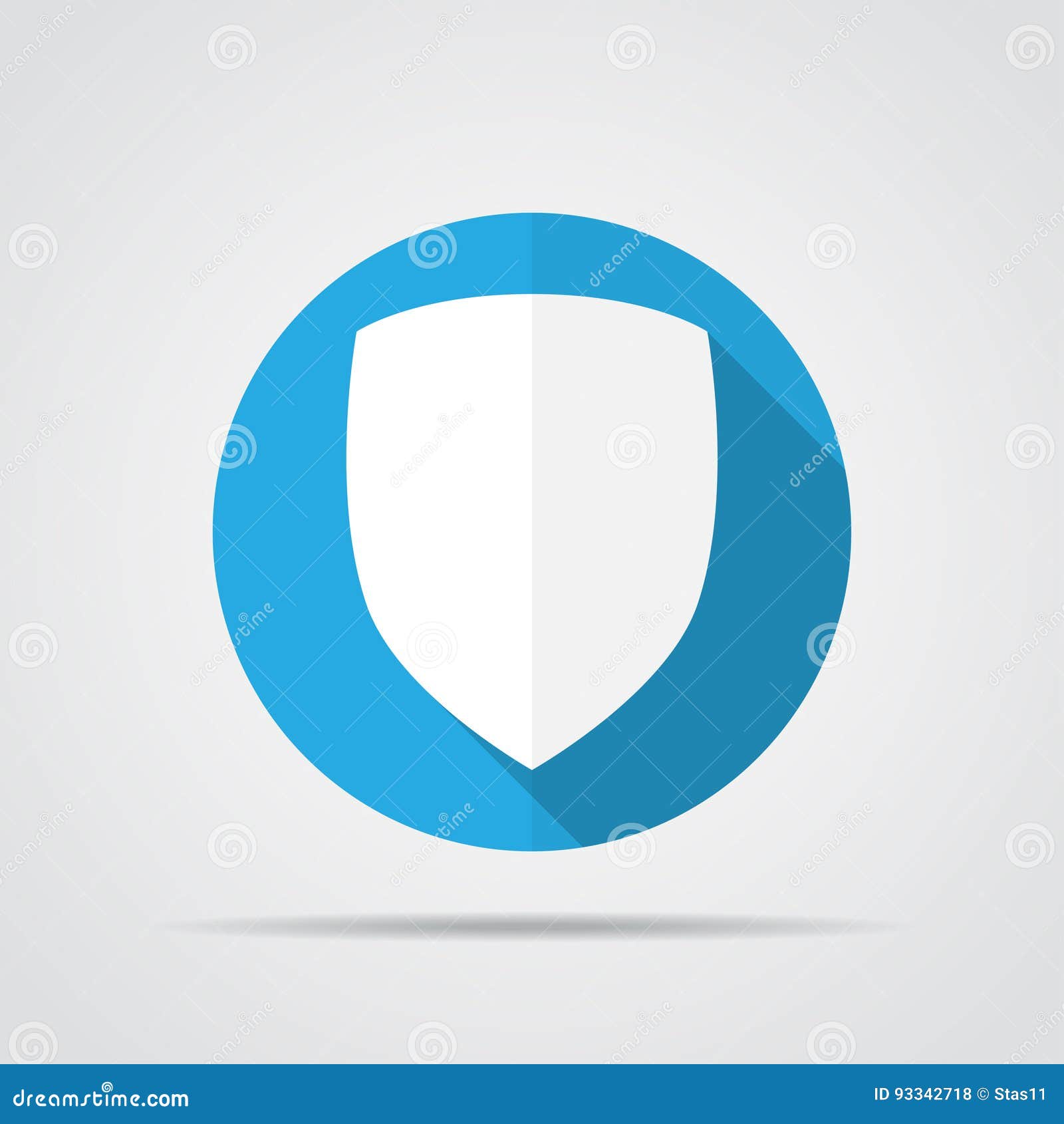 Protective Shield Icon Circle Stock Illustrations – 443 Protective ...