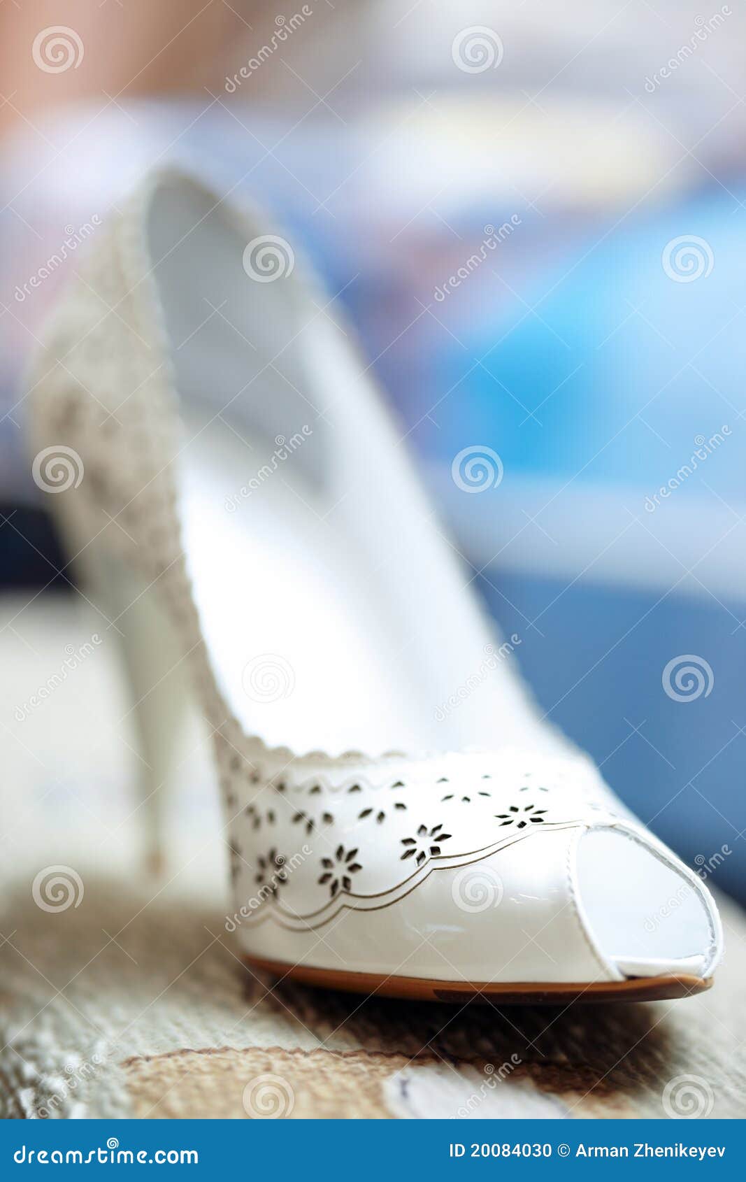 White shoe stock photo. Image of field, clothes, leather - 20084030