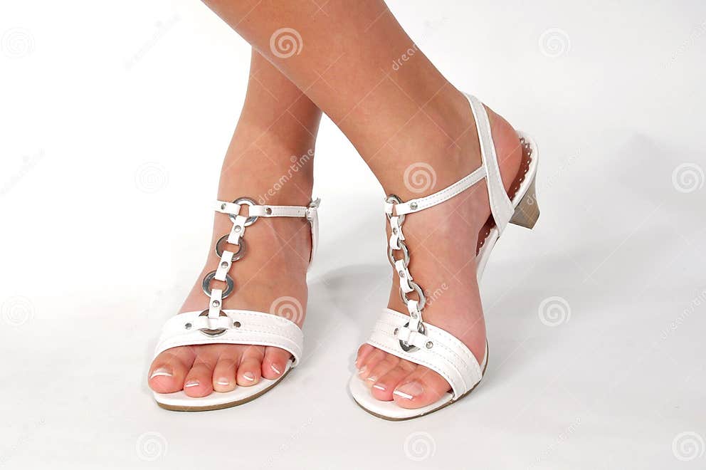 White shoes stock photo. Image of long, skin, shoes, lady - 20046110