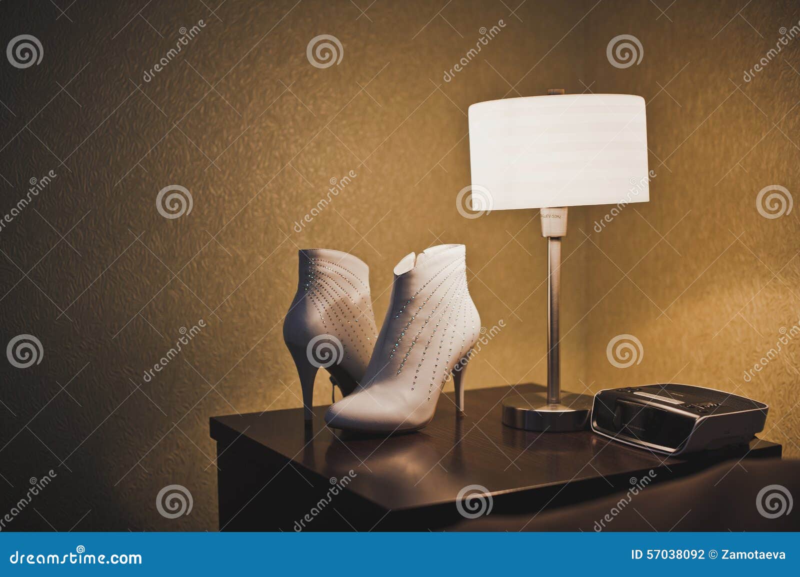 White Shoes on a Table 3284. Stock Photo - Image of white, color: 57038092