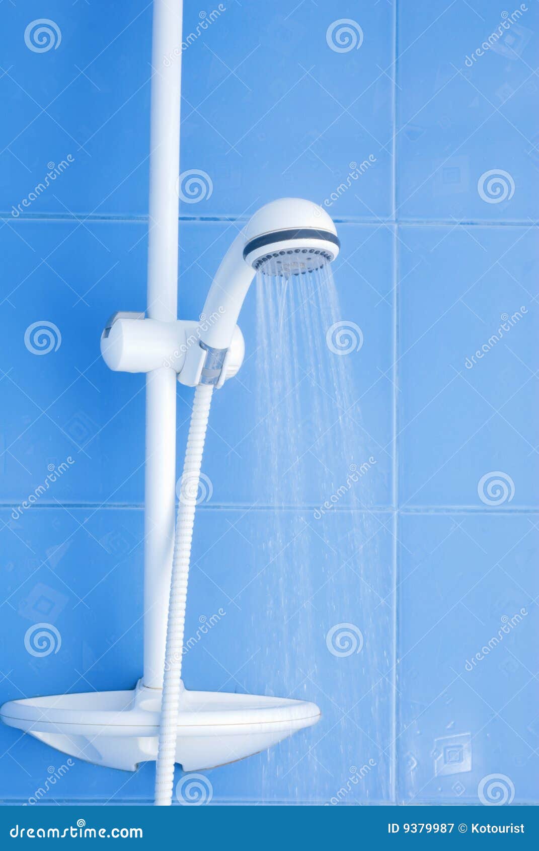 White shower stock image. Image of bright, domestic, plumbing - 9379987