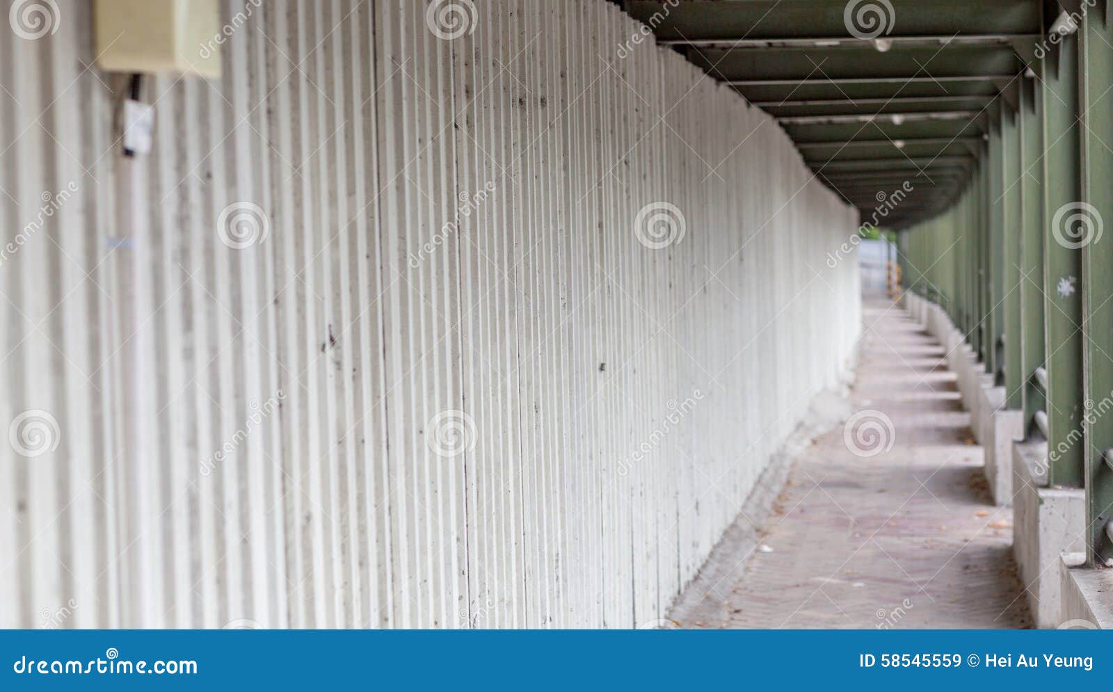 White Side Way in Construction Site Stock Image - Image of construction ...