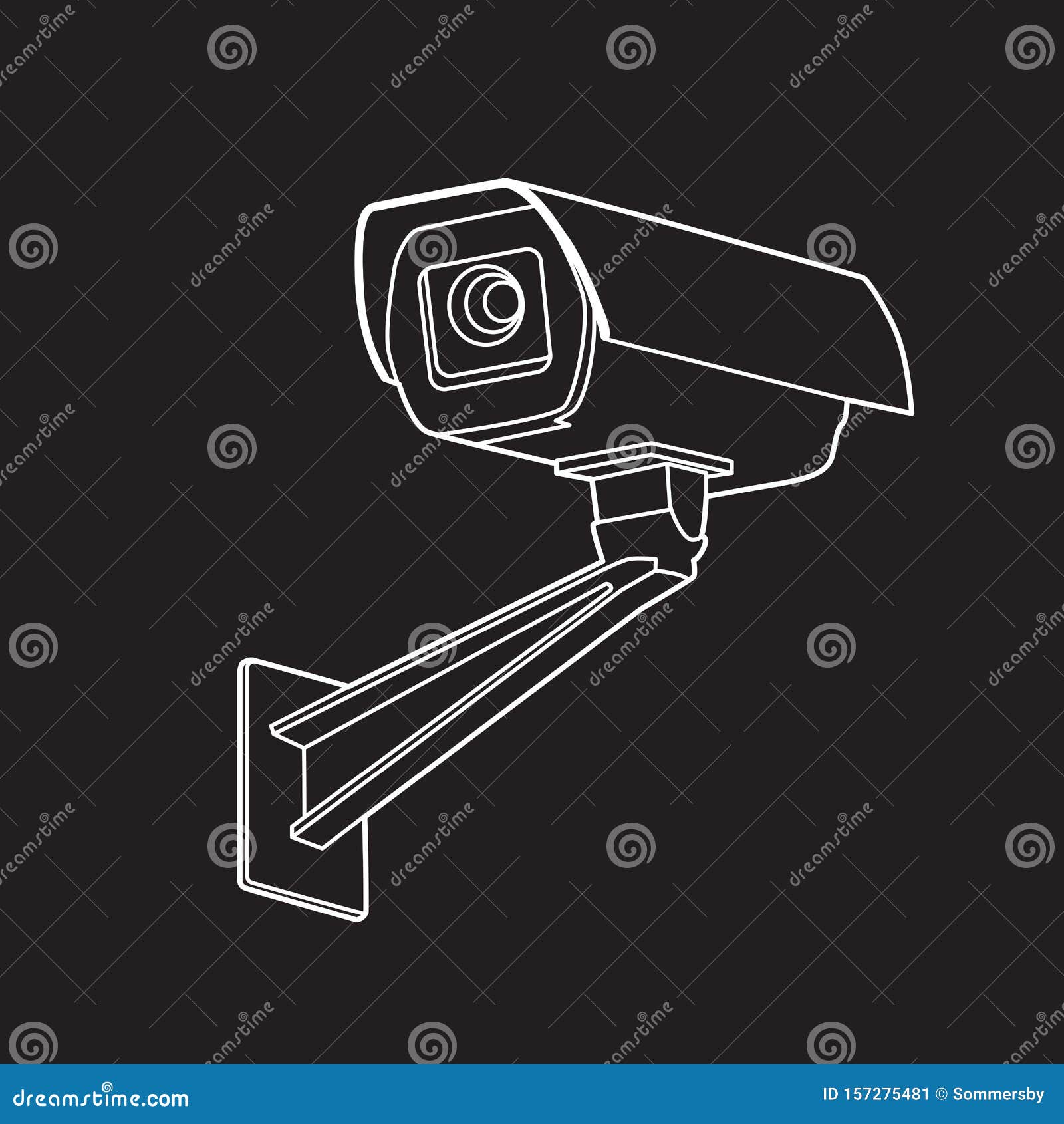 Security Camera Silhouette