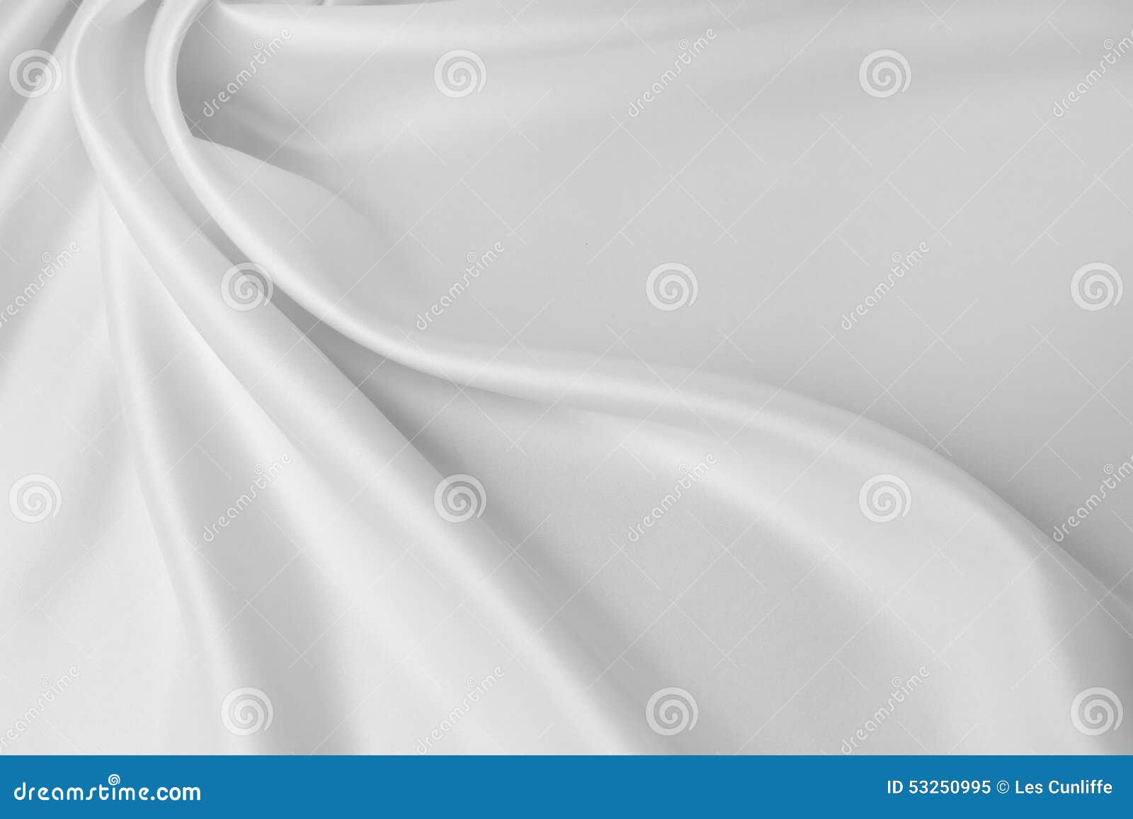 White silk stock image. Image of curves, material, drapery - 53250995
