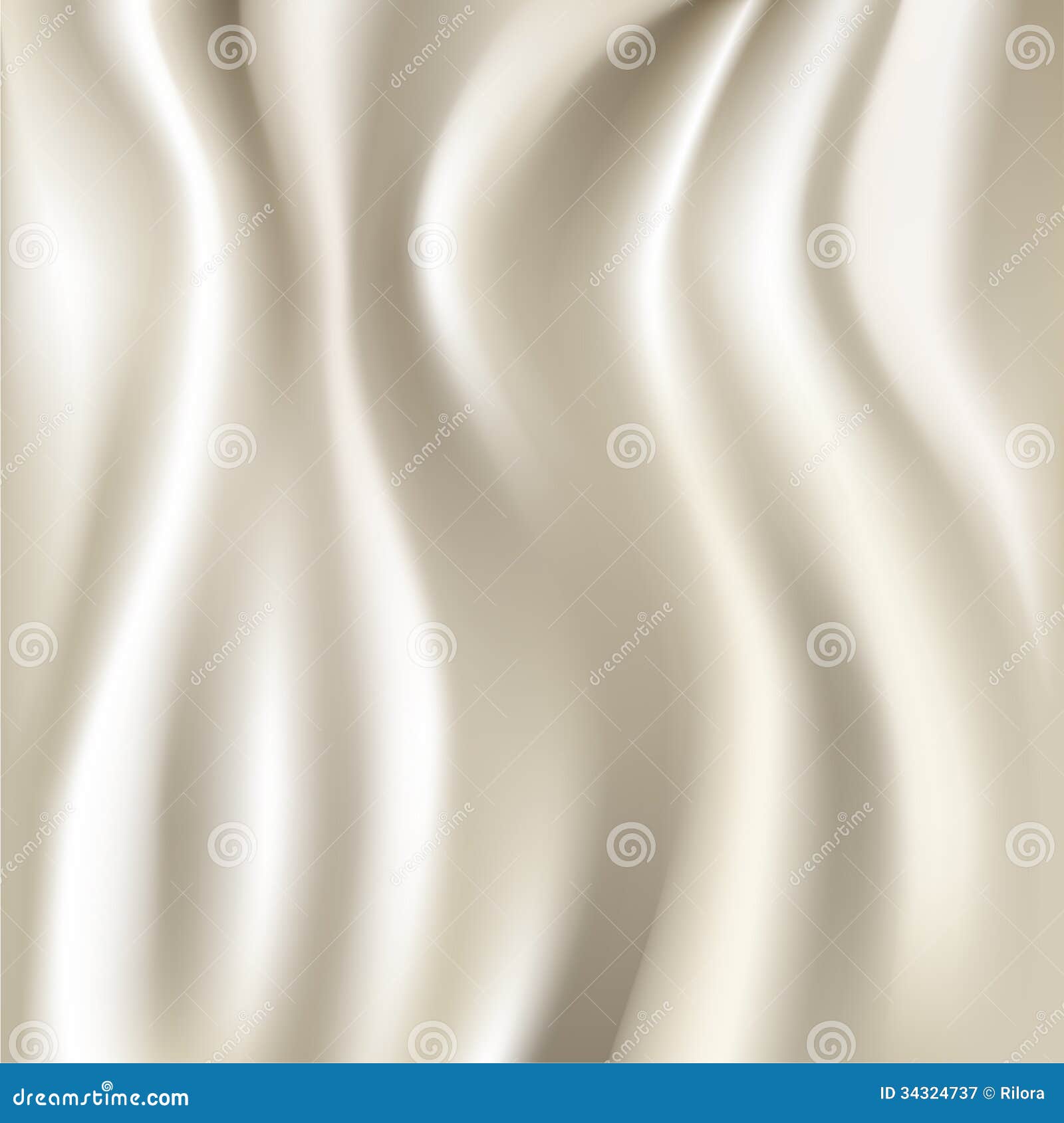 Seamless White Silk Texture