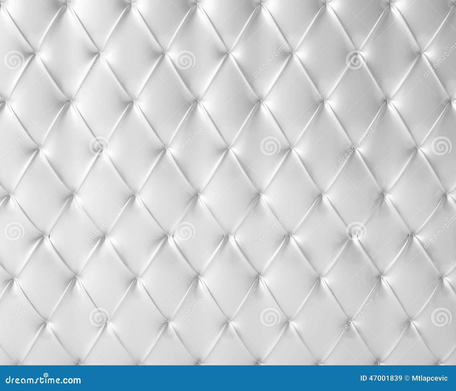 White Silky Luxury Buttoned Pattern Stock Image - Image of interior ...
