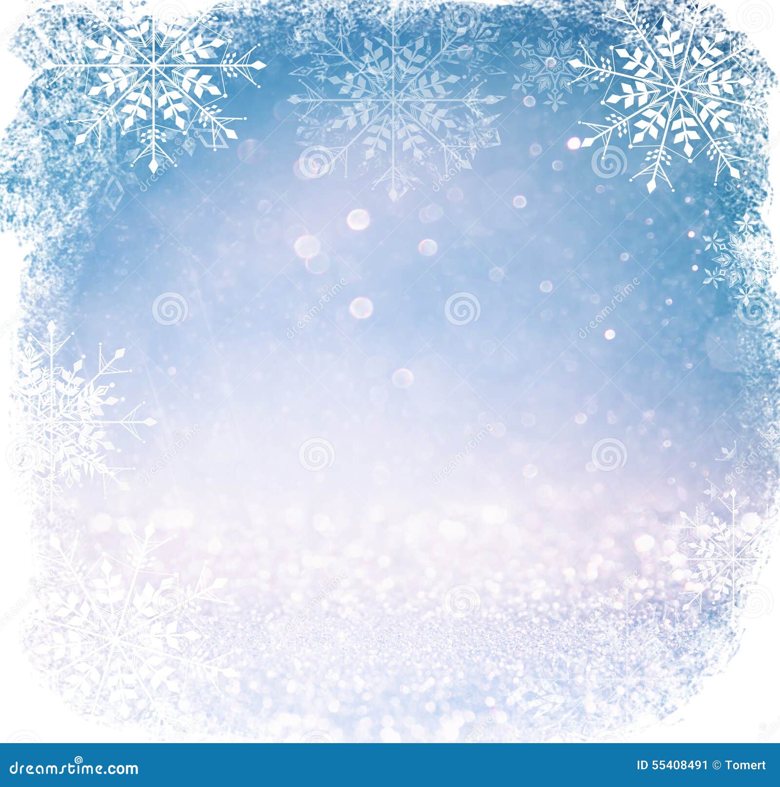 White and Silver Abstract Bokeh Lights. Defocused Background with ...