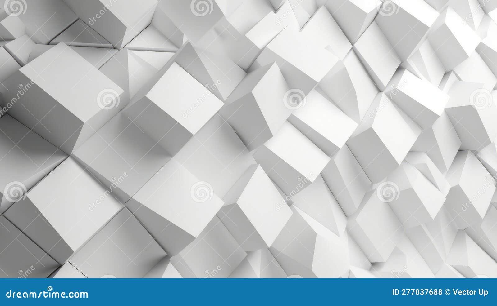 White Silver Geometric Universal Background. Generative AI Stock ...