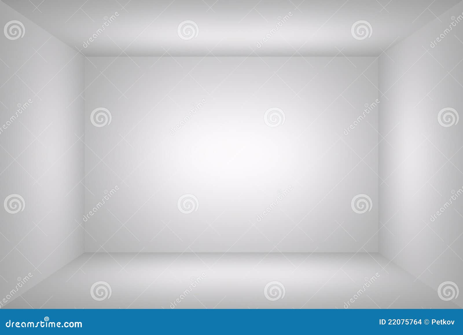 White simple empty room stock illustration. Illustration of ...